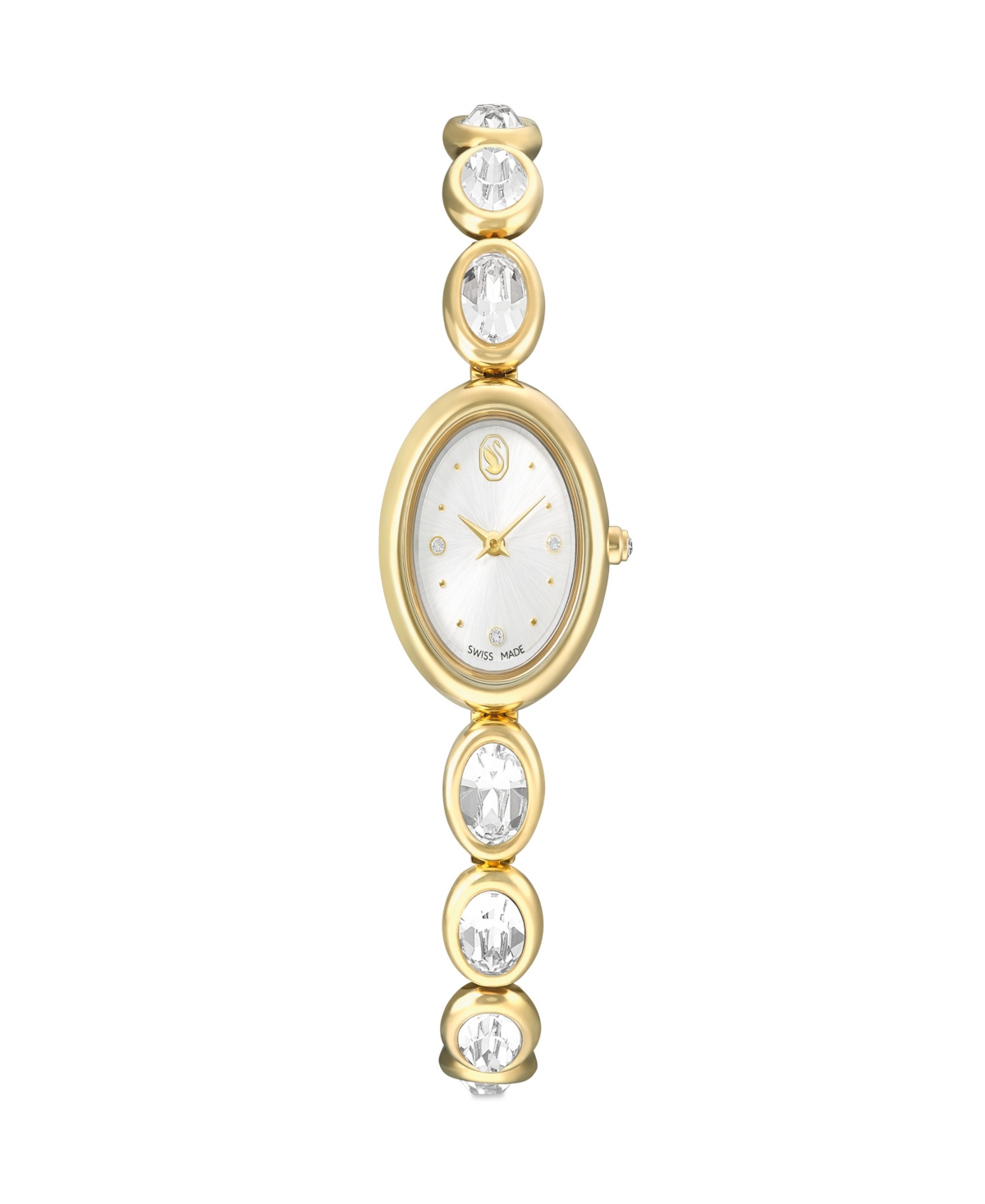 Click here for Swarovski Gold-Tone Plated Crystals Watch 25mm x 2... prices