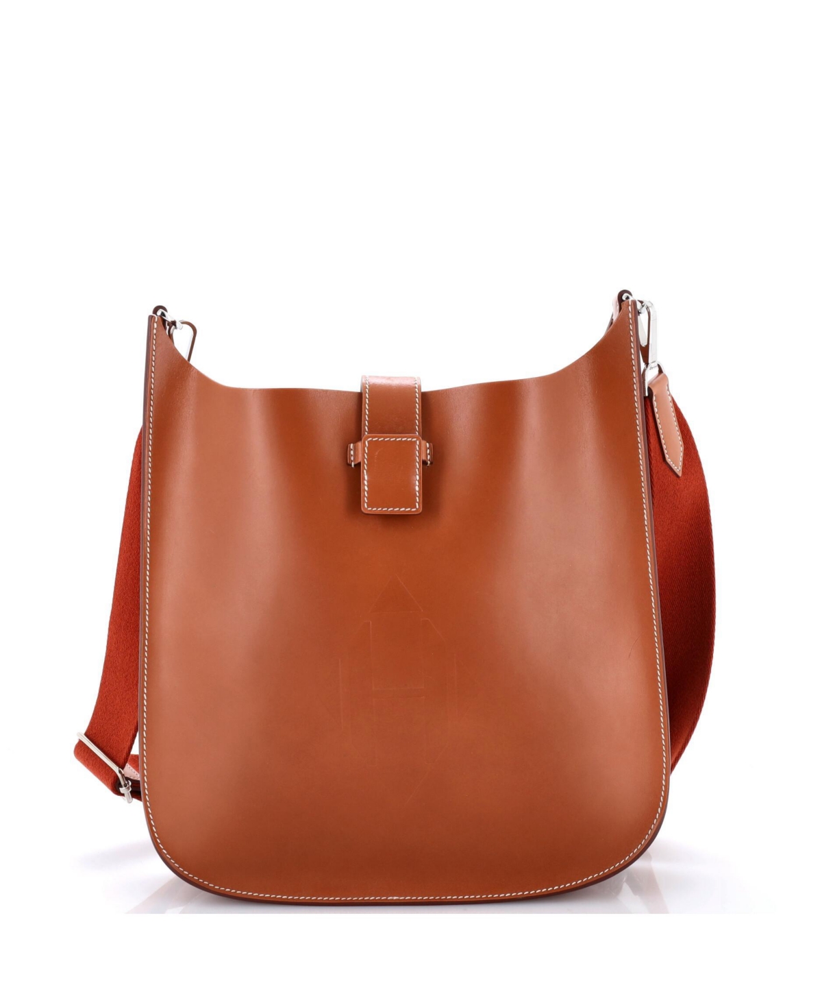 Click here for Pre-Owned Hermes 29 Evelyne Sellier Bag Vache Hunt... prices