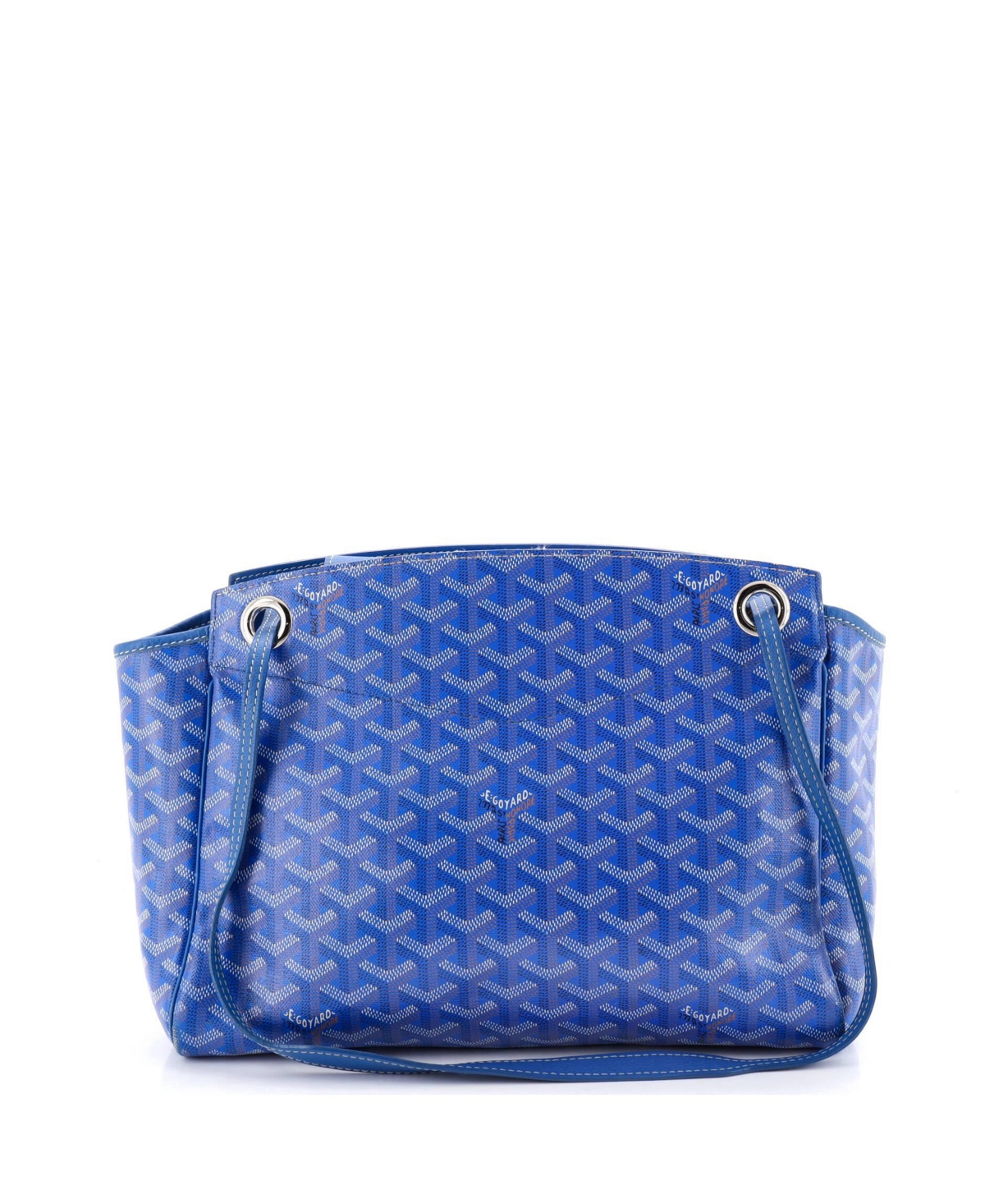 Click here for Pre-Owned Goyard Pm Rouette Bag Coated Canvas - Bl... prices