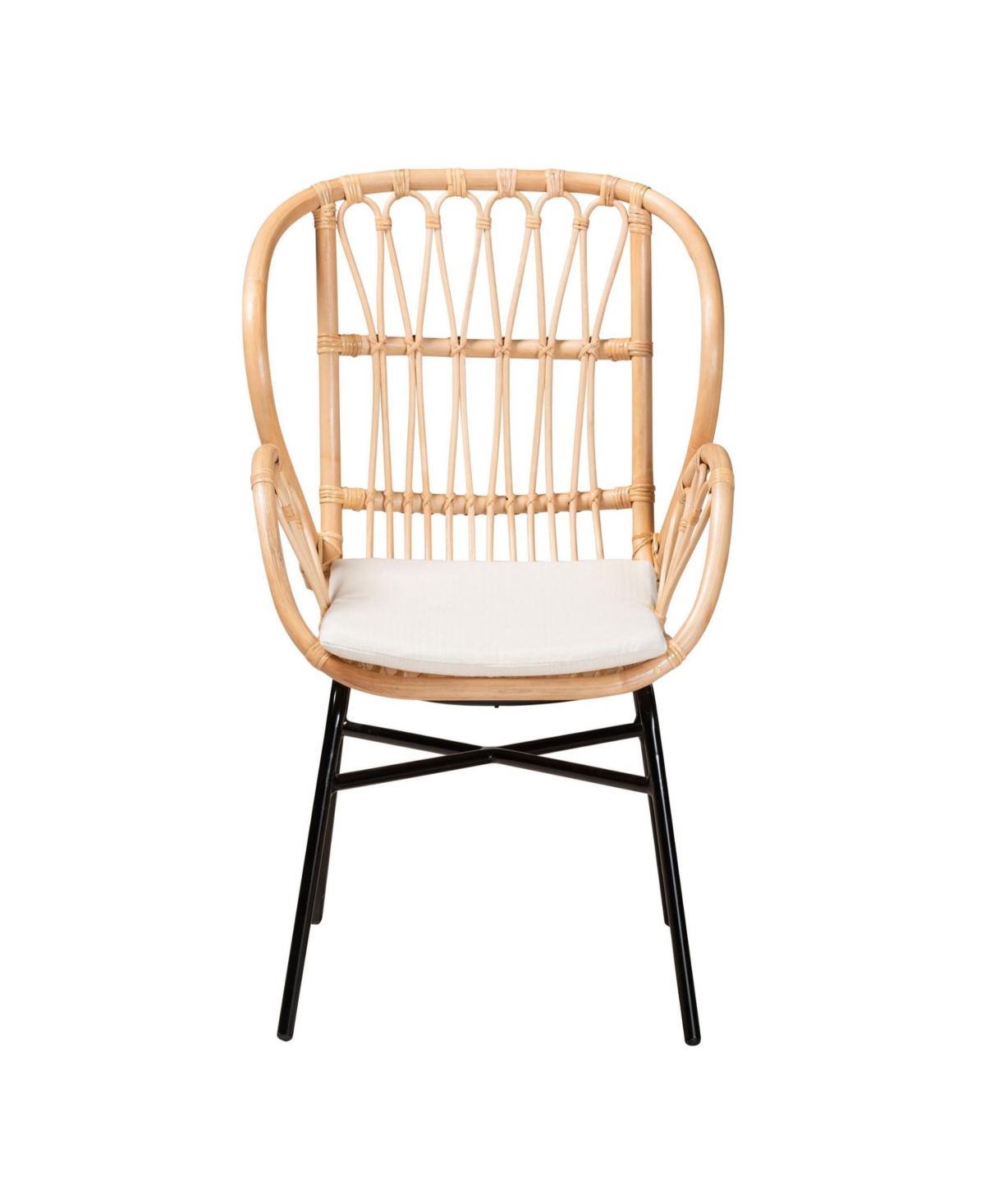 Click here for bali & pari Caelia 38.4 Rattan Modern Bohemian Cha... prices