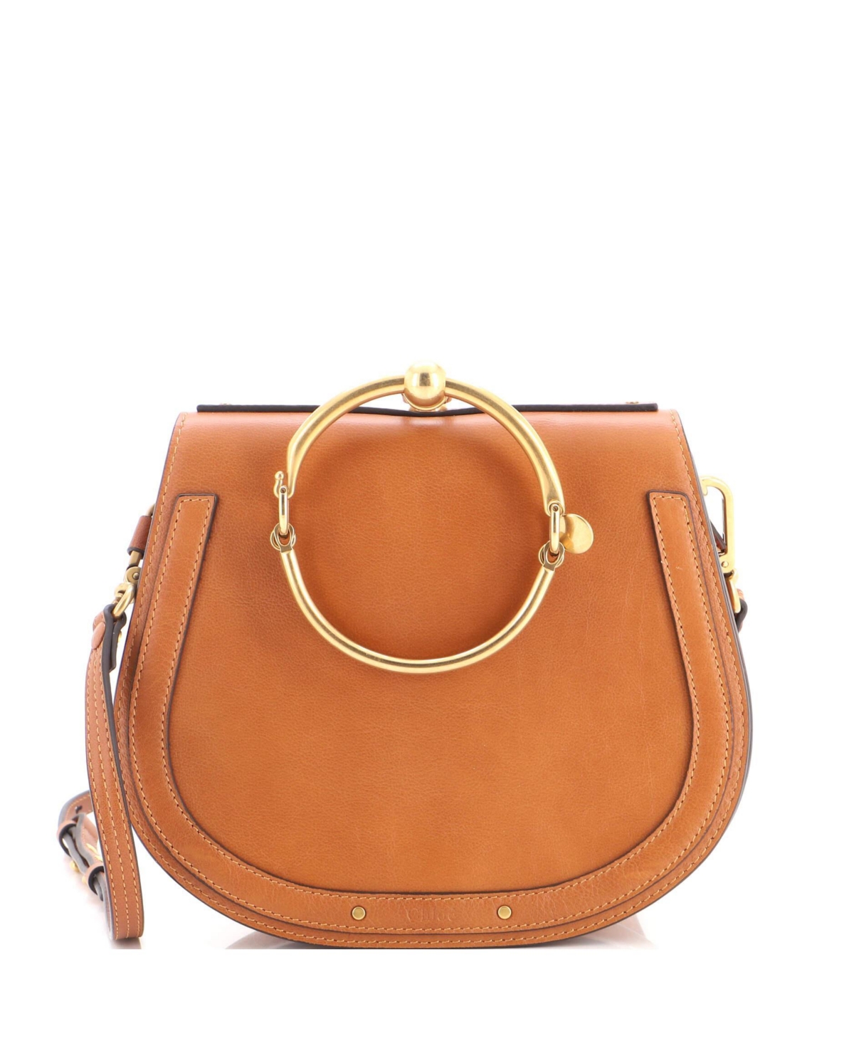 Click here for Pre-Owned Chloe Medium Nile Crossbody Bag Leather... prices