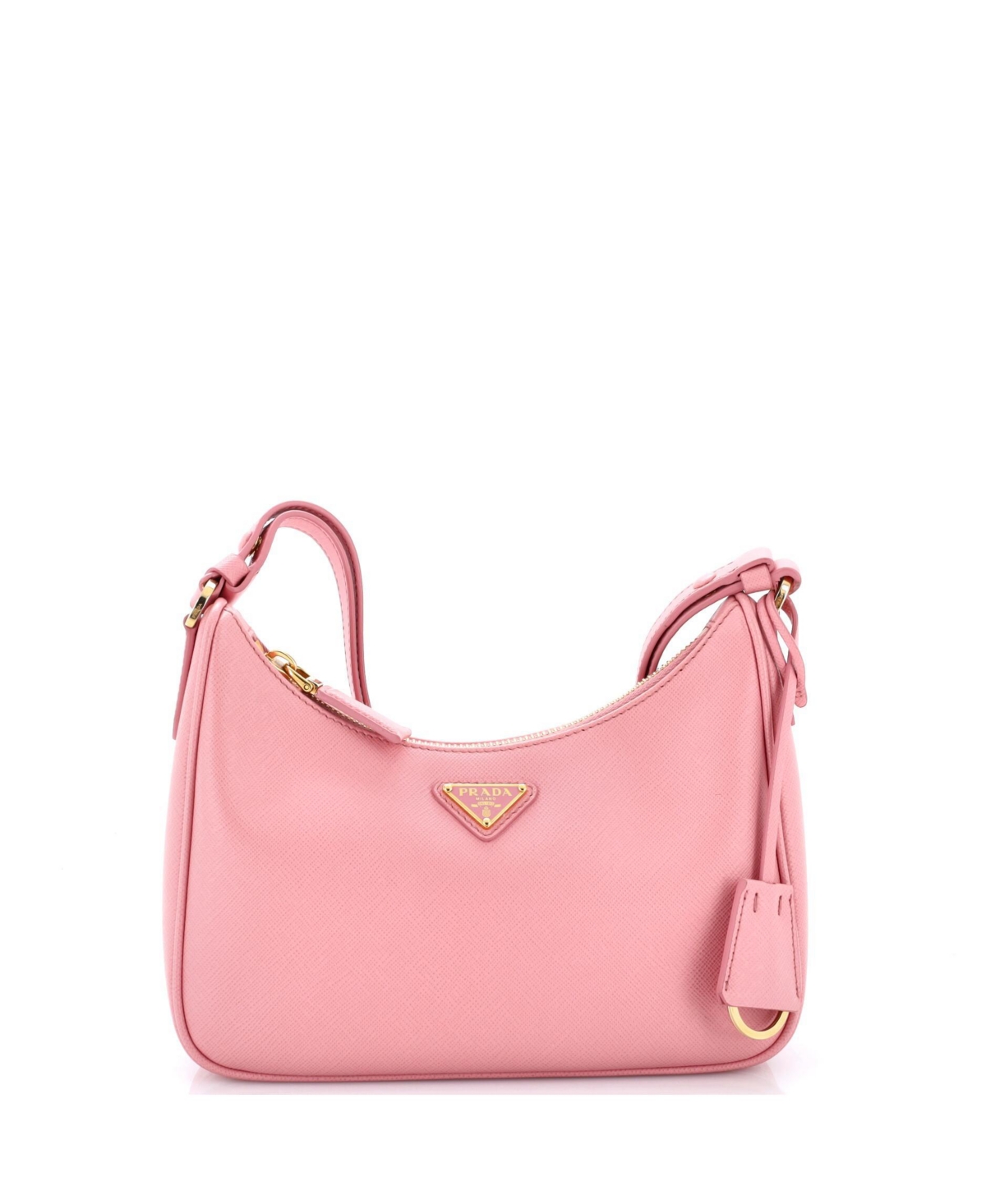 Click here for Pre-Owned Prada Mini Re-Edition Hobo Saffiano Leat... prices