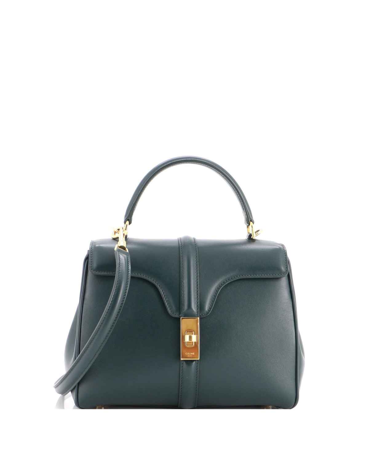Click here for Pre-Owned Celine Small 16 Top Handle Bag Smooth Ca... prices