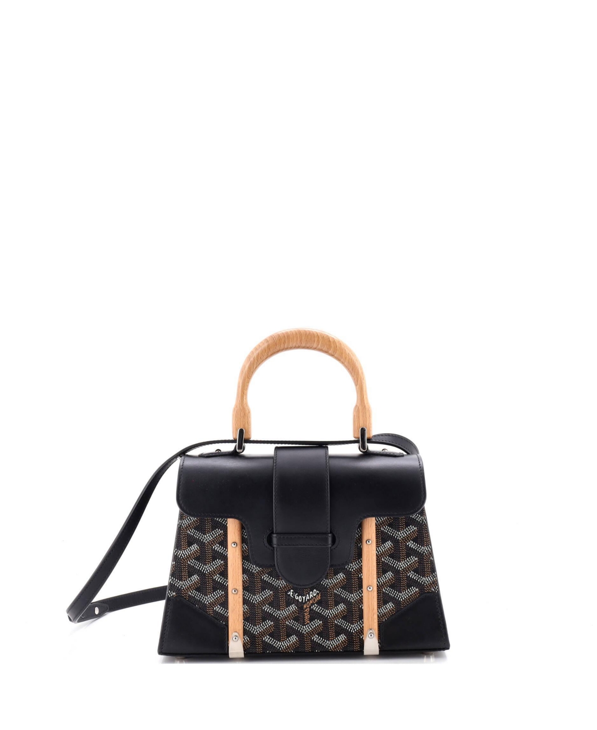 Click here for Pre-Owned Goyard Mini Structured Saigon Top Handle... prices