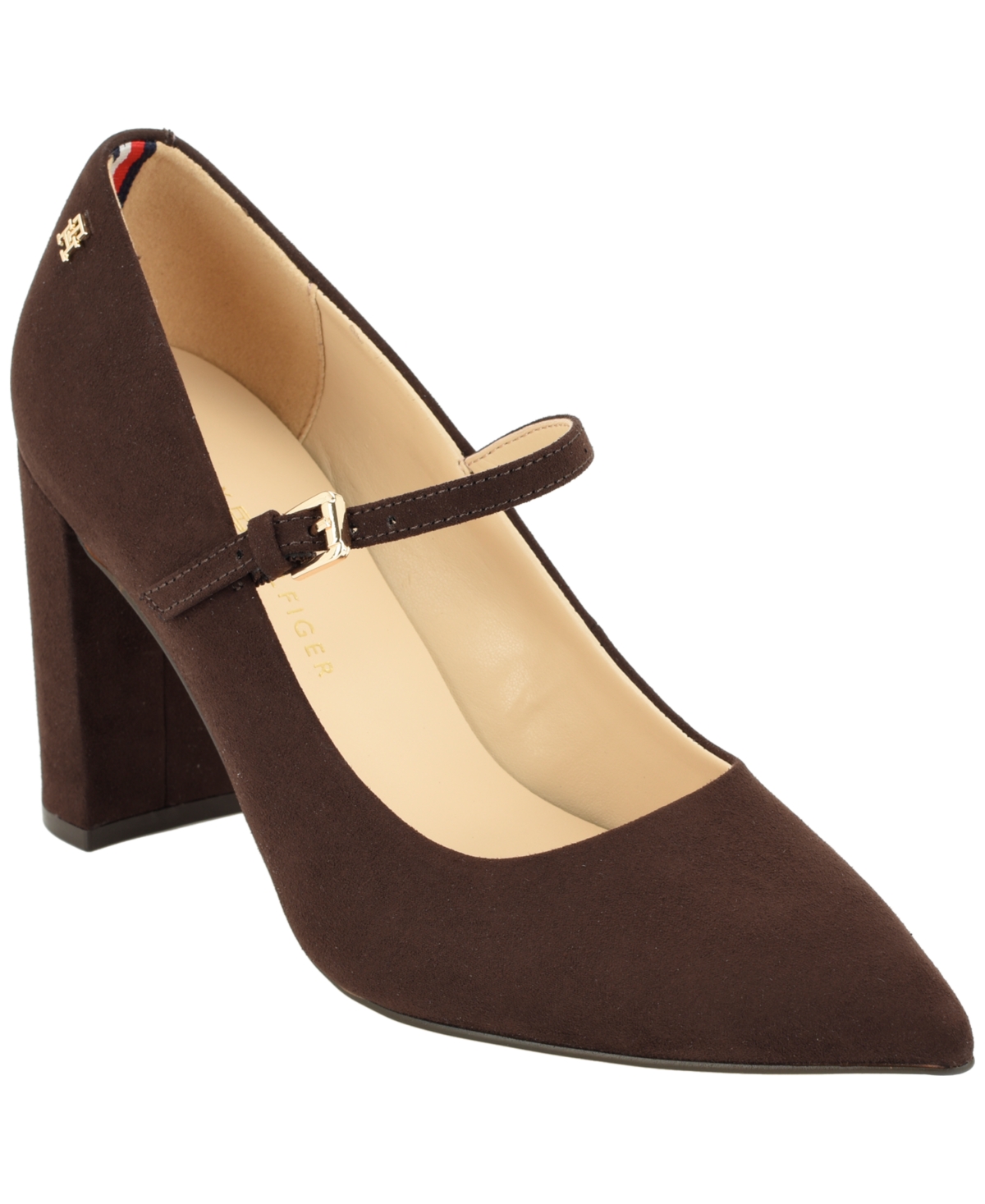 Click here for Tommy Hilfiger Womens Aveniz High Block Heel Mary... prices