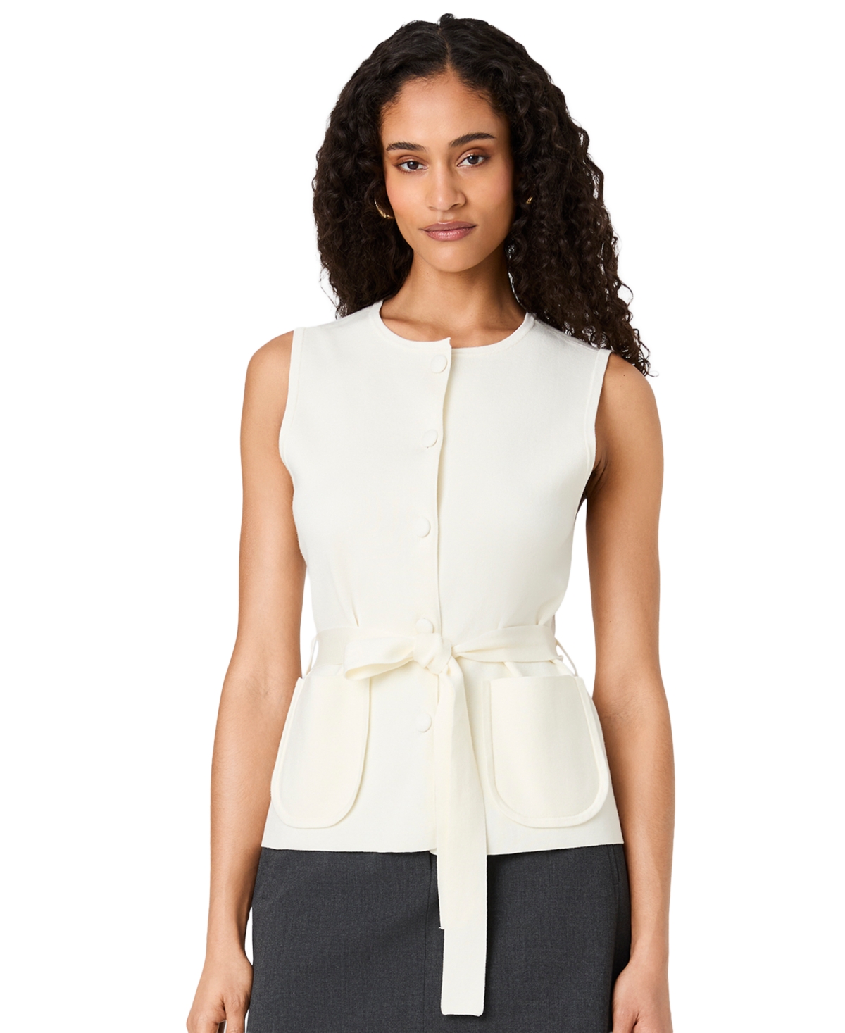 Click here for French Connection Womens Maxime Sleeveless Wrap To... prices