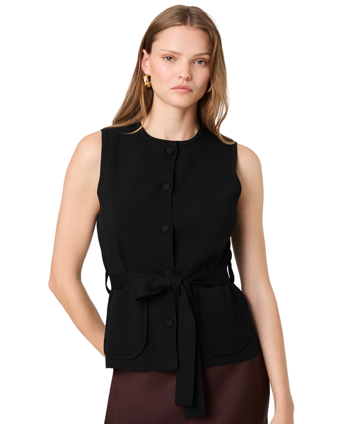 Click here for French Connection Womens Maxime Sleeveless Wrap To... prices