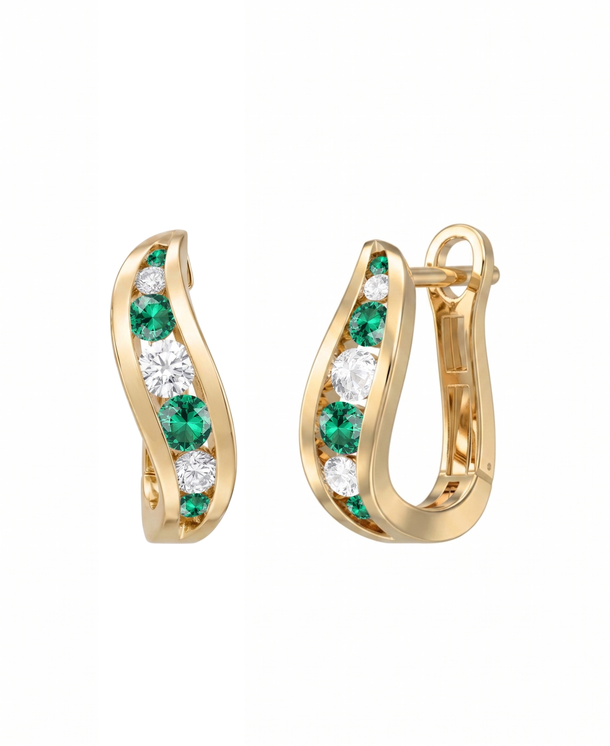 Click here for Macys Lab-Grown Emerald (1/4 ct. t.w.) & Lab-Grown... prices