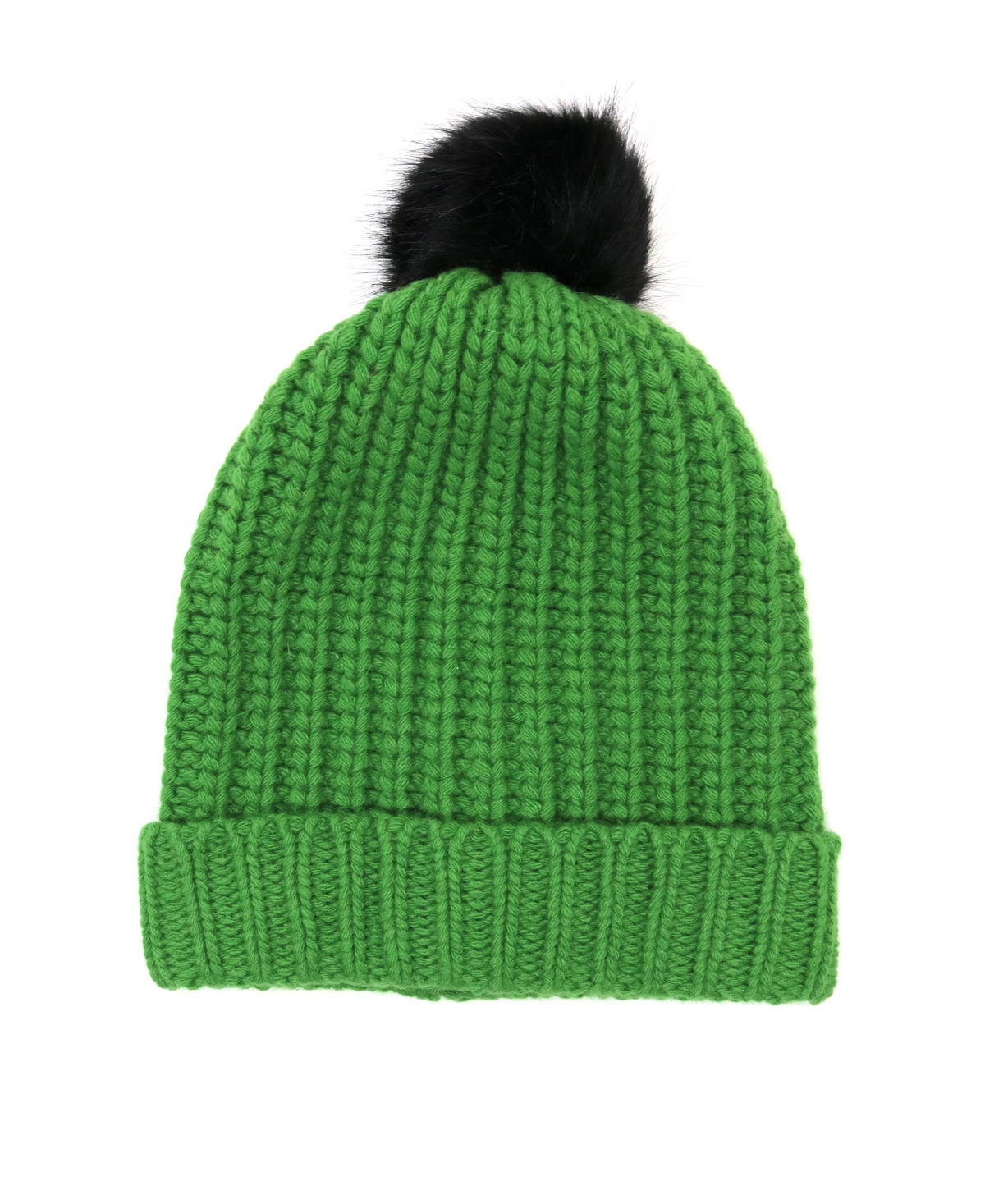 Click here for Portolano Chunky Beanie Hat - Meadow Green prices