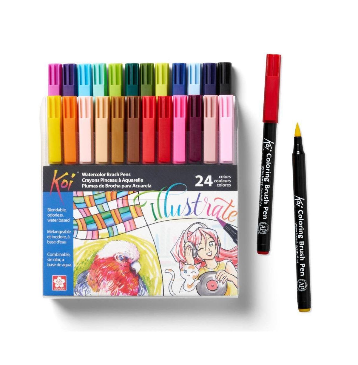 Click here for Sakura Koi Assorted Coloring Brush Pen Set - Assor... prices