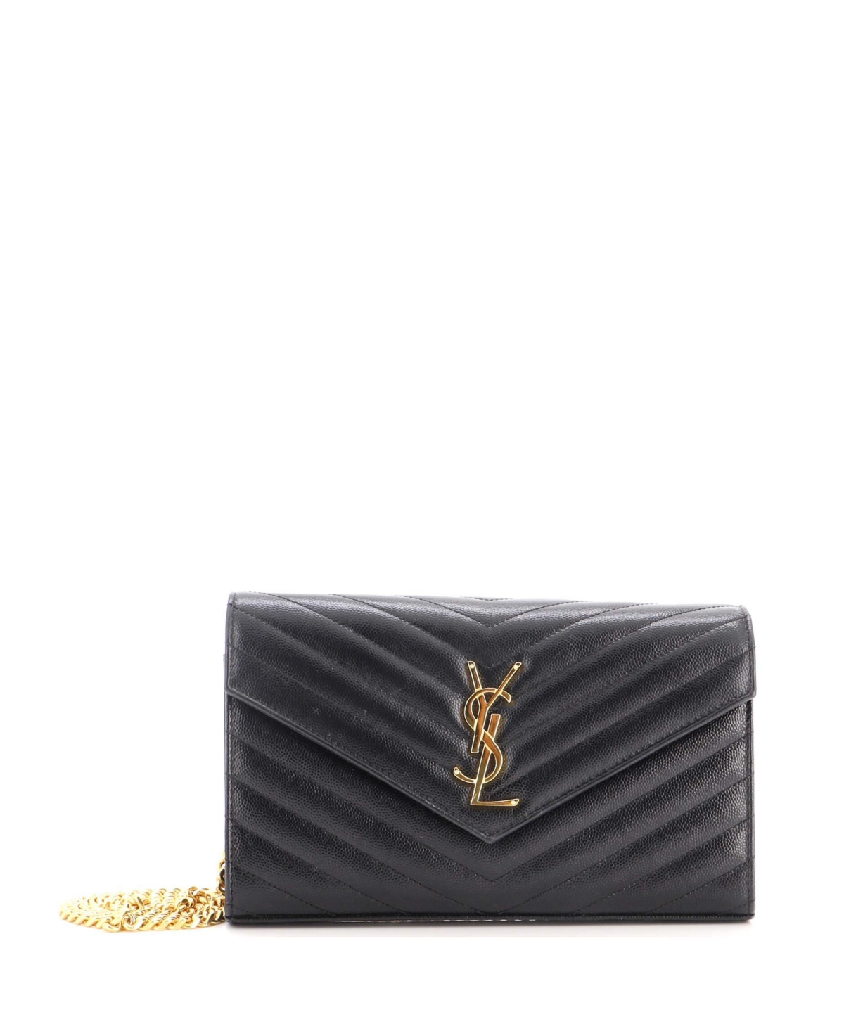 Click here for Pre-Owned Saint Laurent Medium Classic Monogram Wa... prices
