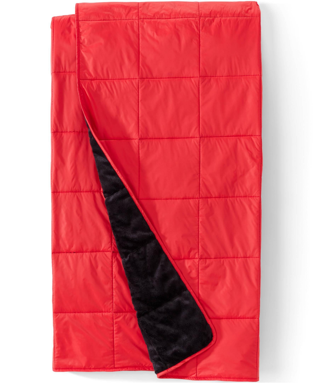 Click here for Lands End Wanderweight Packable Throw Blanket - Co... prices