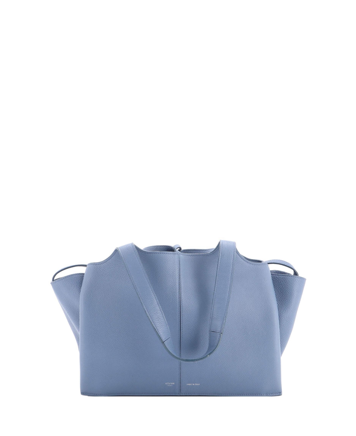 Click here for Pre-Owned Celine Small Tri-Fold Shoulder Bag Grain... prices