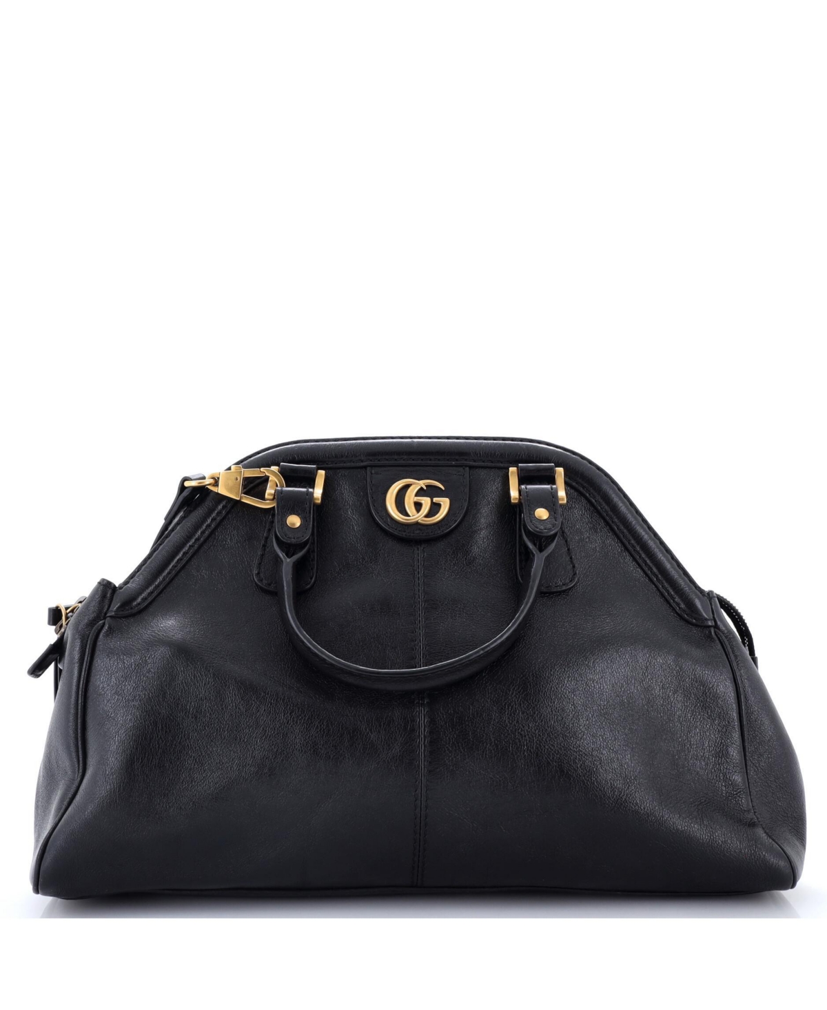 Click here for Pre-Owned Gucci Medium Re(Belle) Top Handle Bag Le... prices