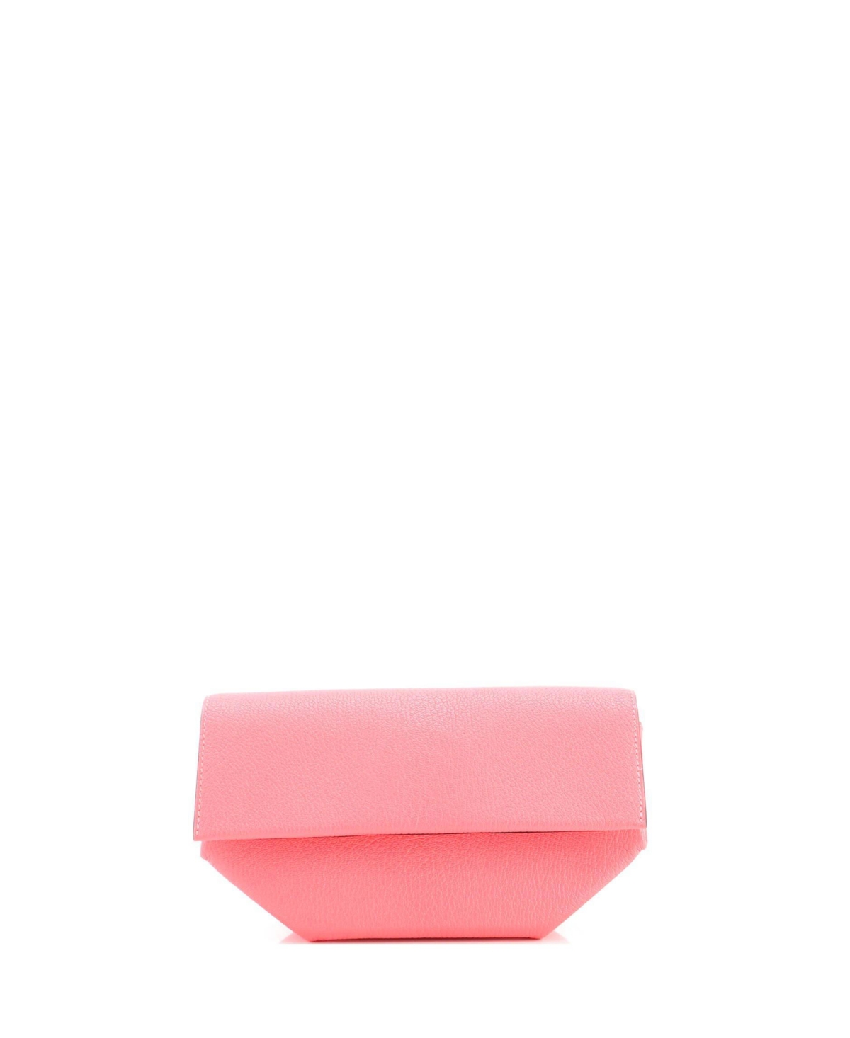 Click here for Pre-Owned Hermes Opli Clutch Leather - Pink prices