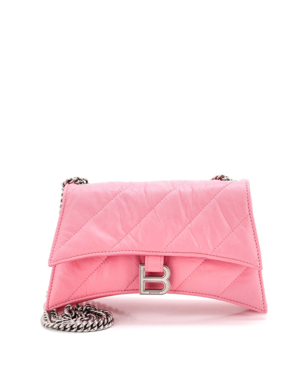 Click here for Pre-Owned Balenciaga Small Crush Chain Flap Bag Qu... prices