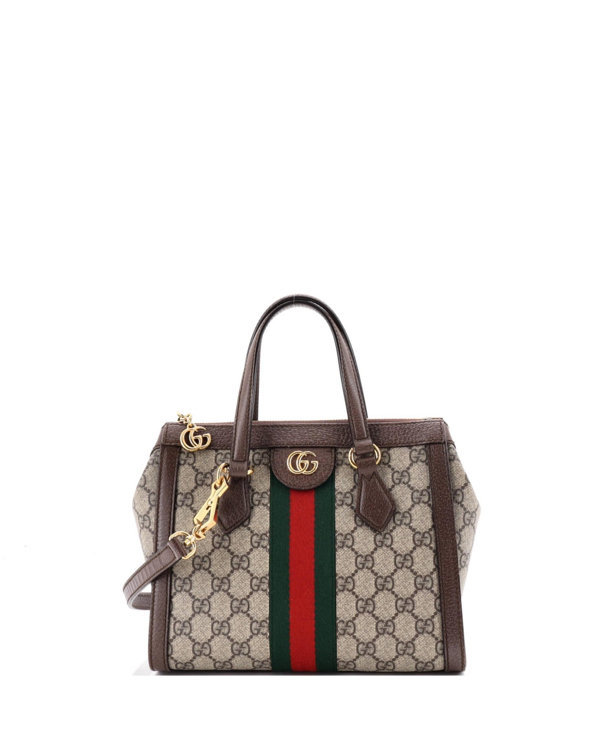 Click here for Pre-Owned Gucci Small Ophidia Top Handle Tote Gg C... prices