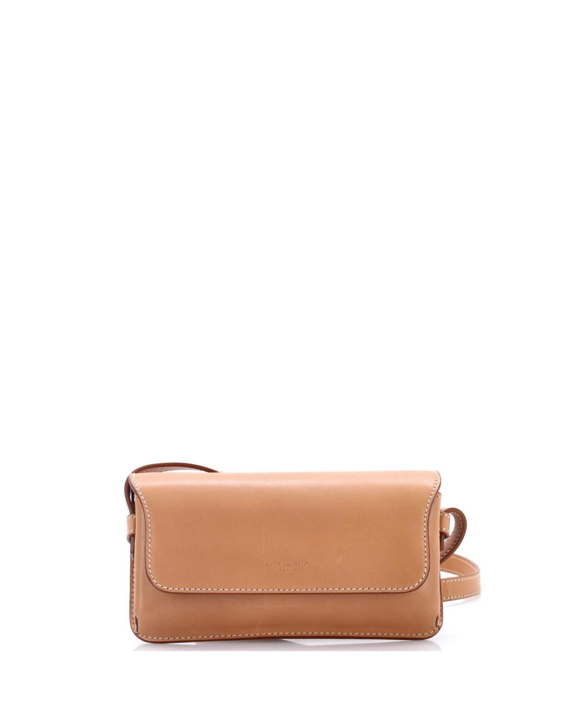 Click here for Pre-Owned Saint Laurent Mini Sunglass Case Leather... prices