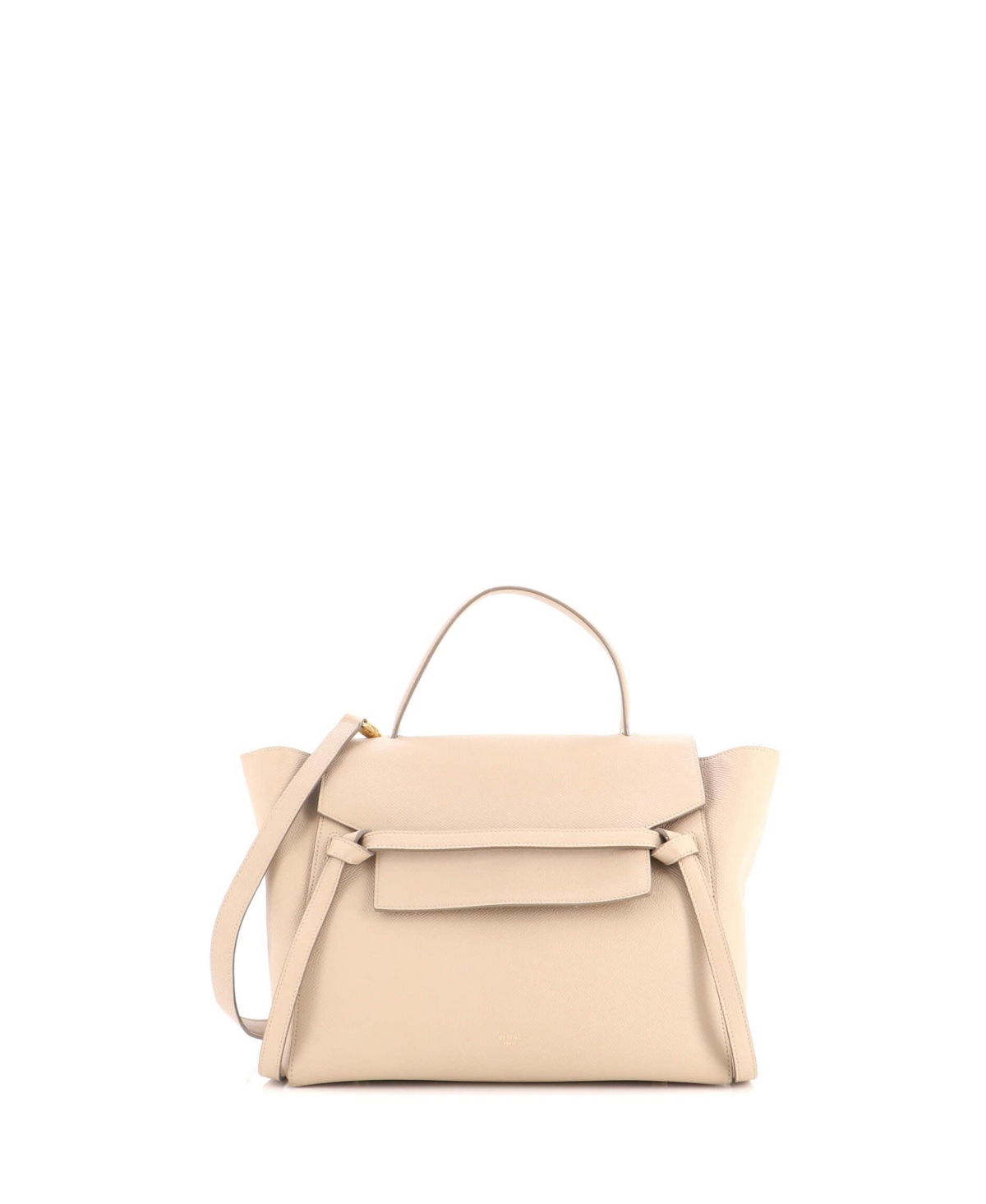 Click here for Pre-Owned Celine Mini Belt Bag Textured Leather -... prices