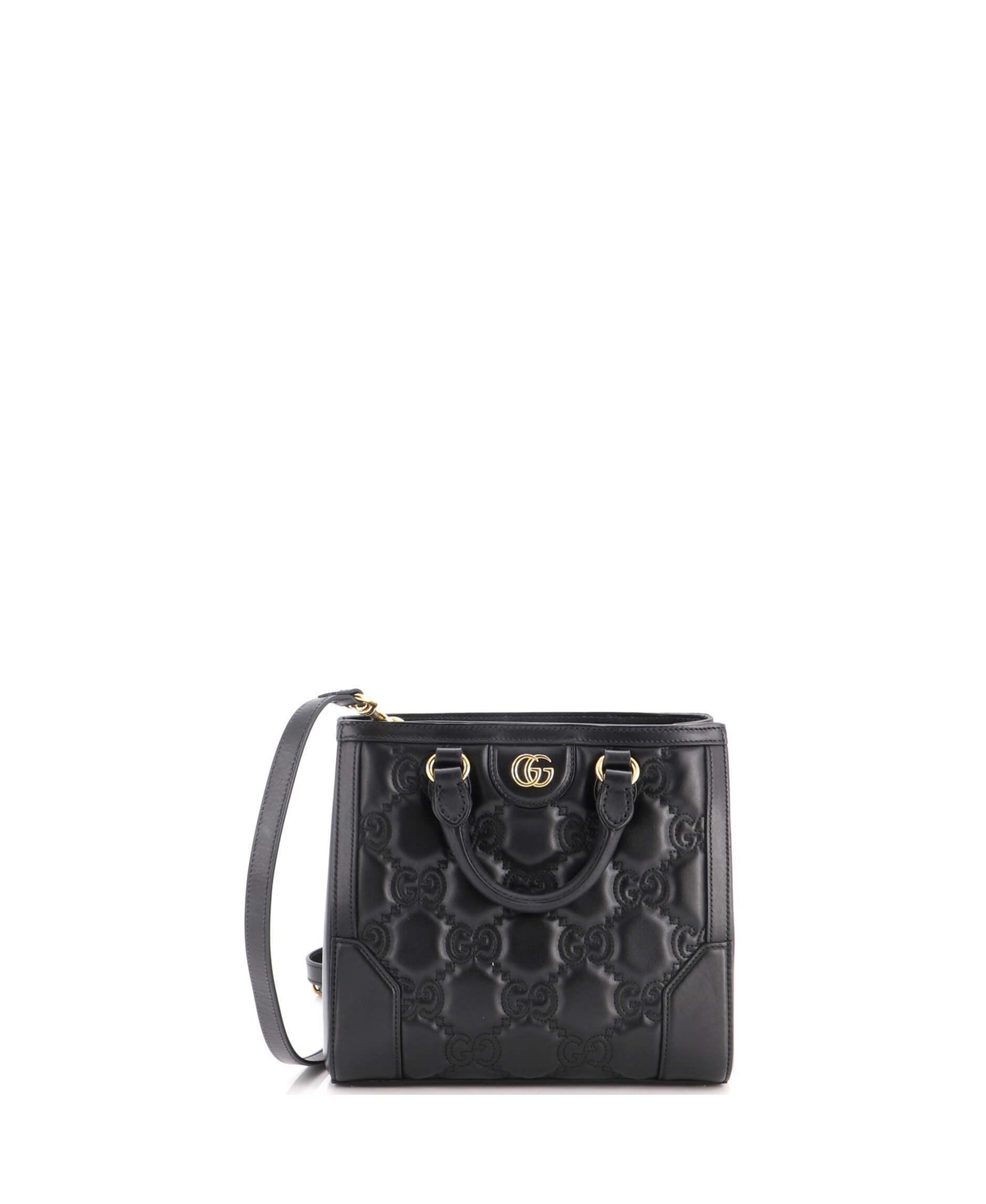 Click here for Pre-Owned Gucci Mini Gg Top Handle Tote Gg Matelas... prices