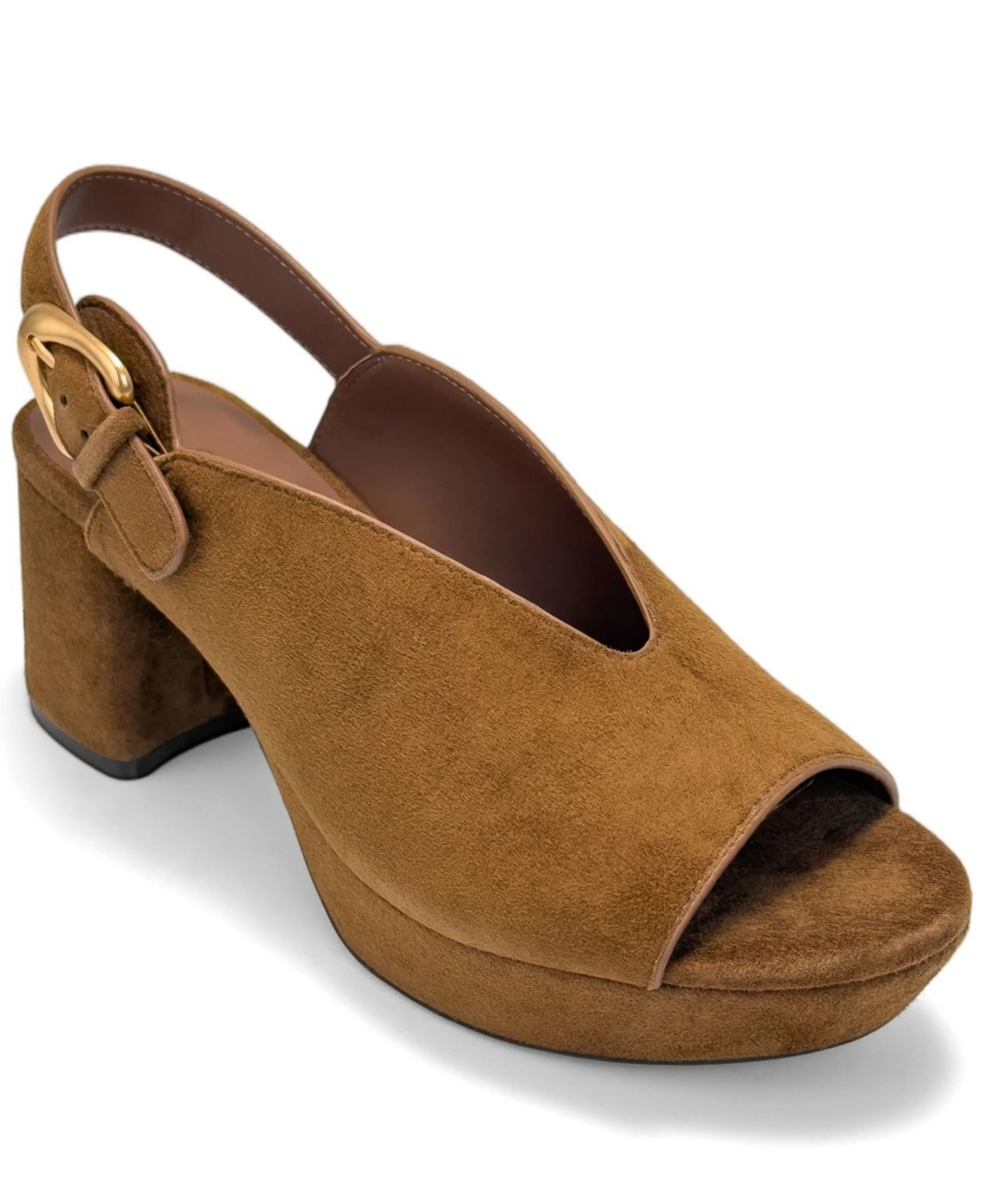 Click here for Aerosoles Womens Cornelia Platform Sandals - Tobac... prices