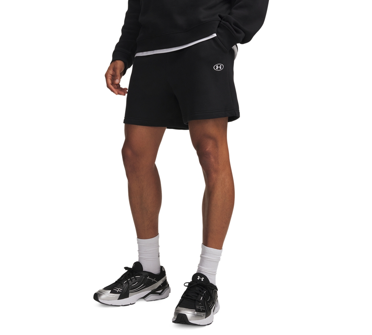 Click here for Under Armour Mens Rival Fleece Shorts  6 Inseam -... prices