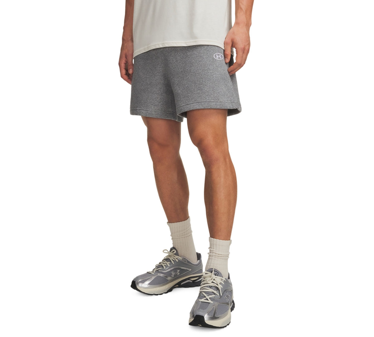 Click here for Under Armour Mens Rival Fleece Shorts  6 Inseam -... prices