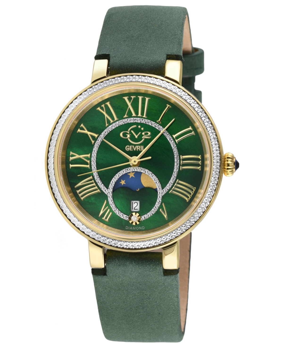 Click here for GV2 by Gevril Womens Genoa Swiss Quartz Italian Le... prices