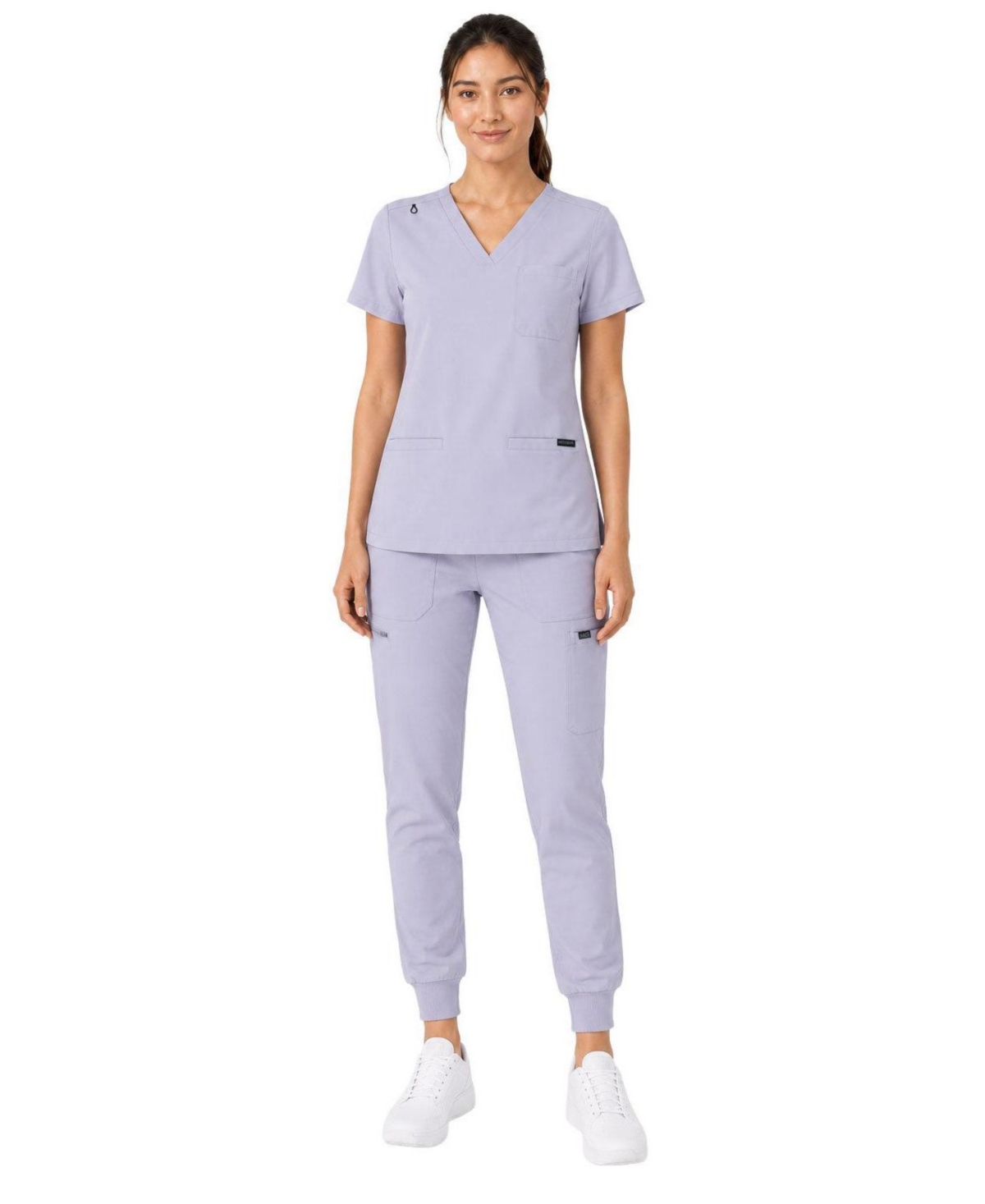 Click here for Medgear Womens Kayla V-neck Top and Multi-Pocket J... prices
