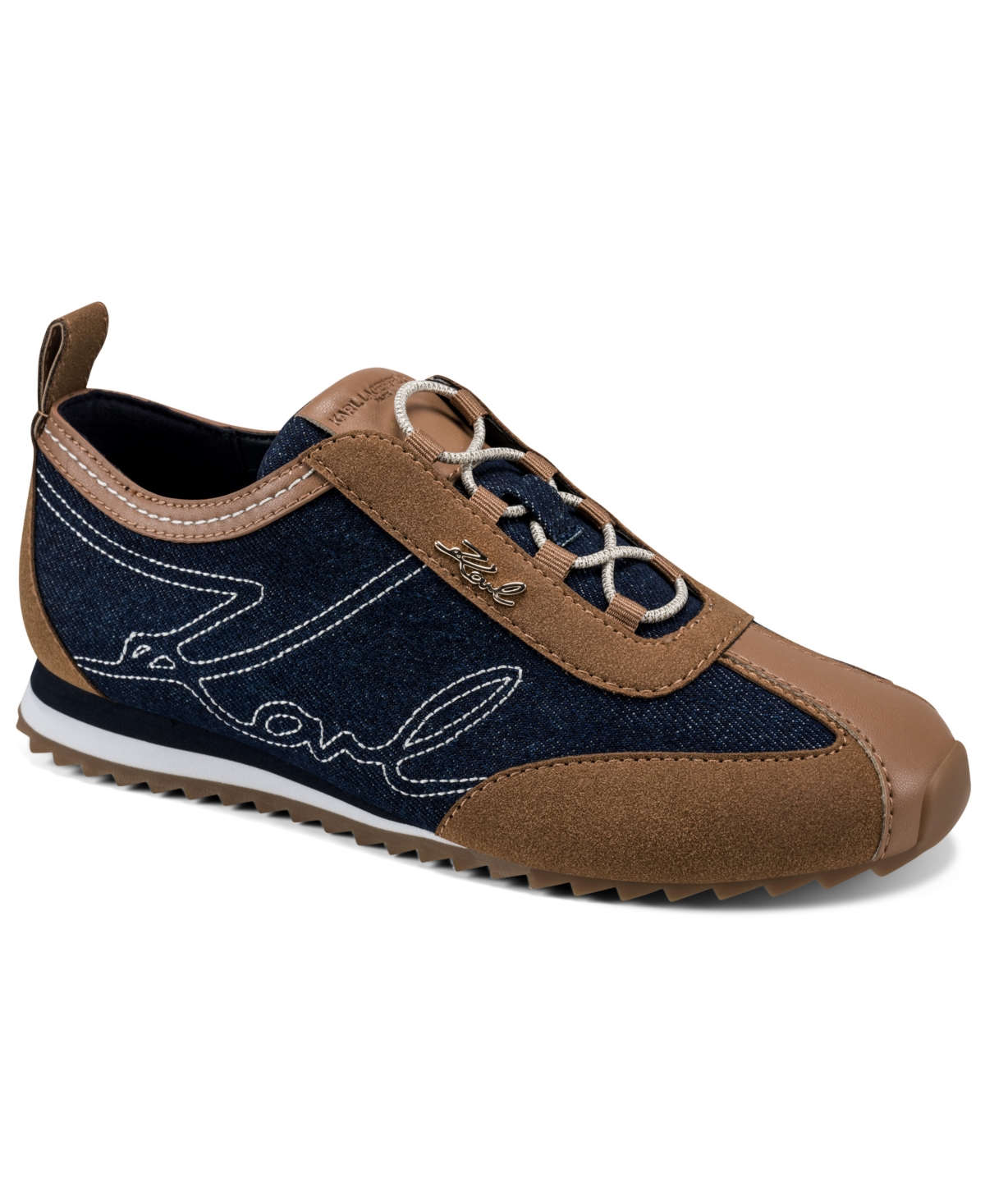 Click here for Karl Lagerfeld Paris Womens Alarise Lace-Up Sneake... prices
