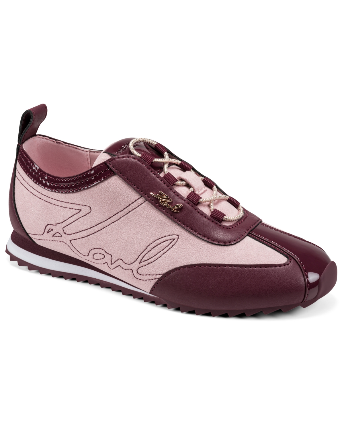 Click here for Karl Lagerfeld Paris Womens Alarise Lace-Up Sneake... prices