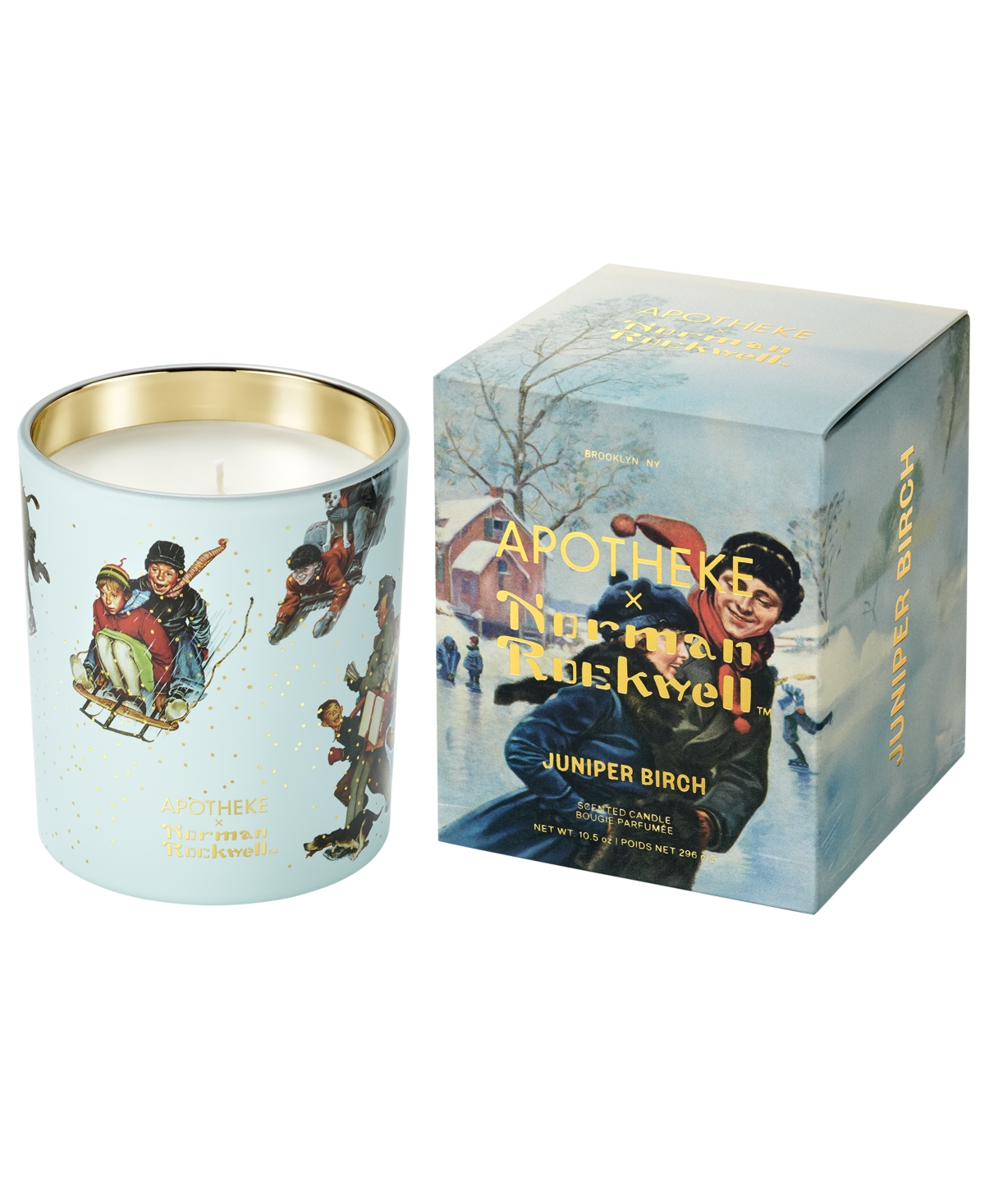 Click here for Apotheke Juniper Birch Norman Rockwell Scented Can... prices