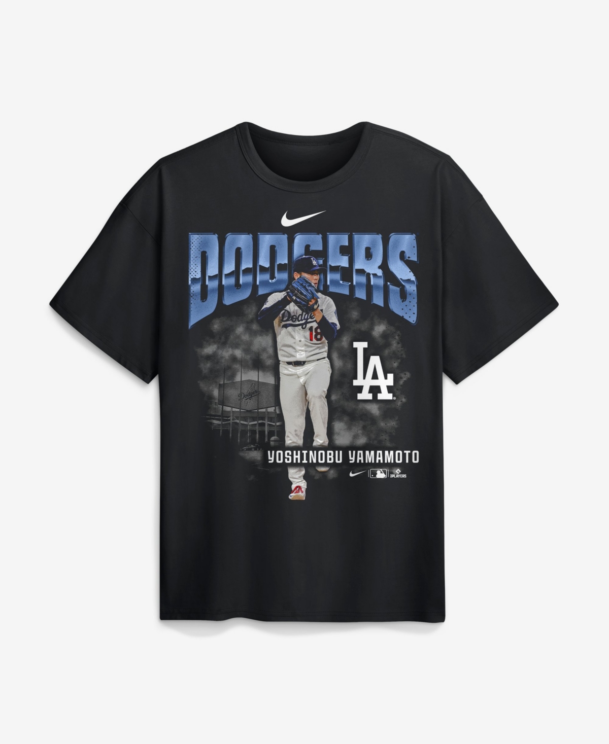 Click here for Nike Mens Yoshinobu Yamamoto Black Los Angeles Dod... prices