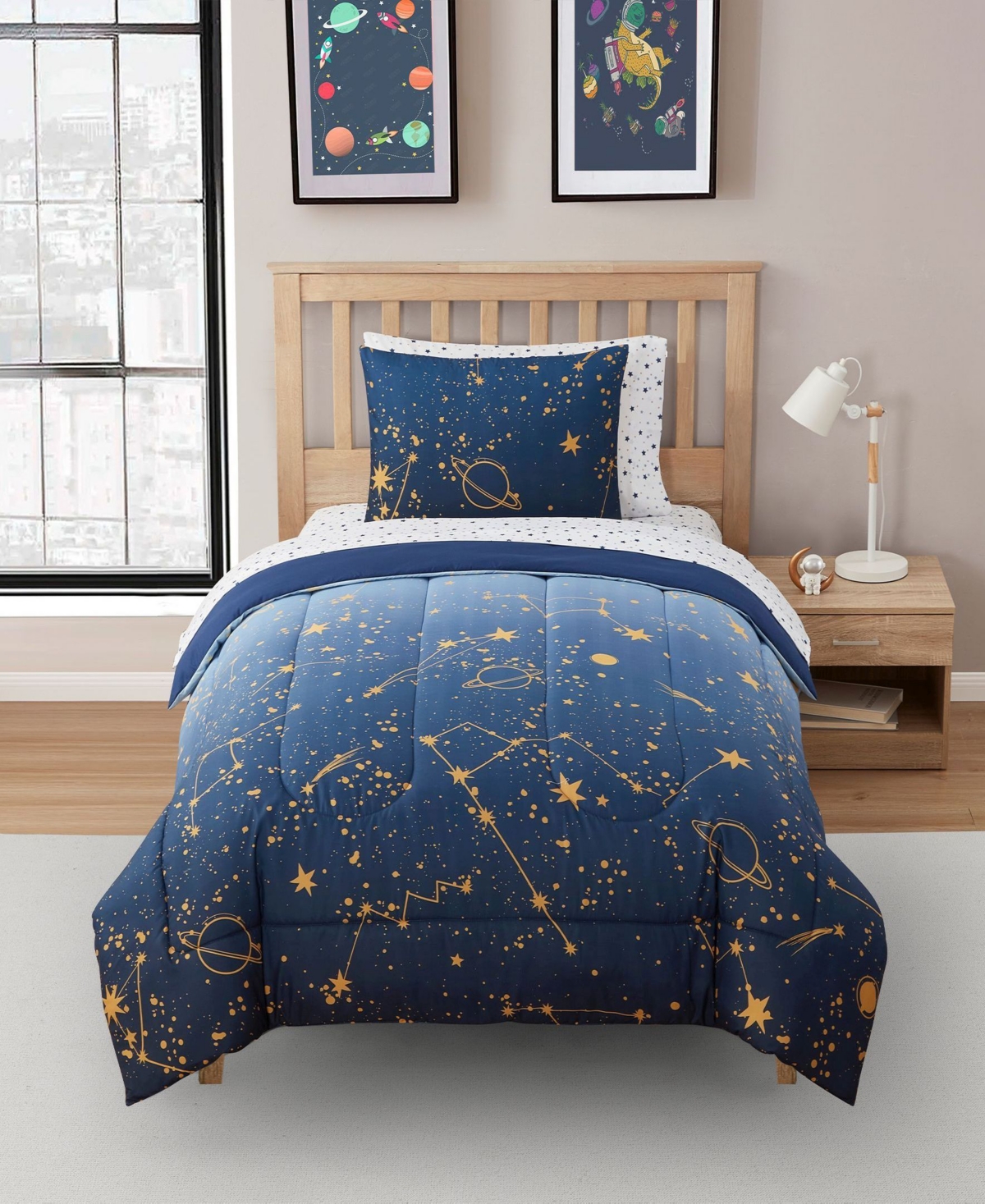 Click here for Sweet Home Collection Kids Galaxy 5-Piece Comforte... prices