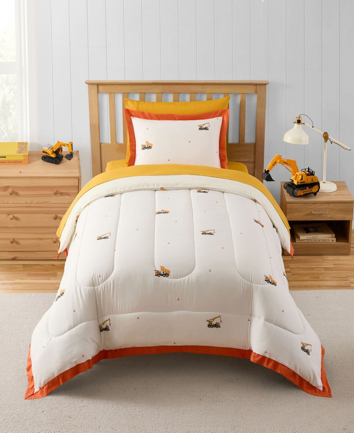 Click here for Sweet Home Collection Kids Construction Trucks 5-P... prices