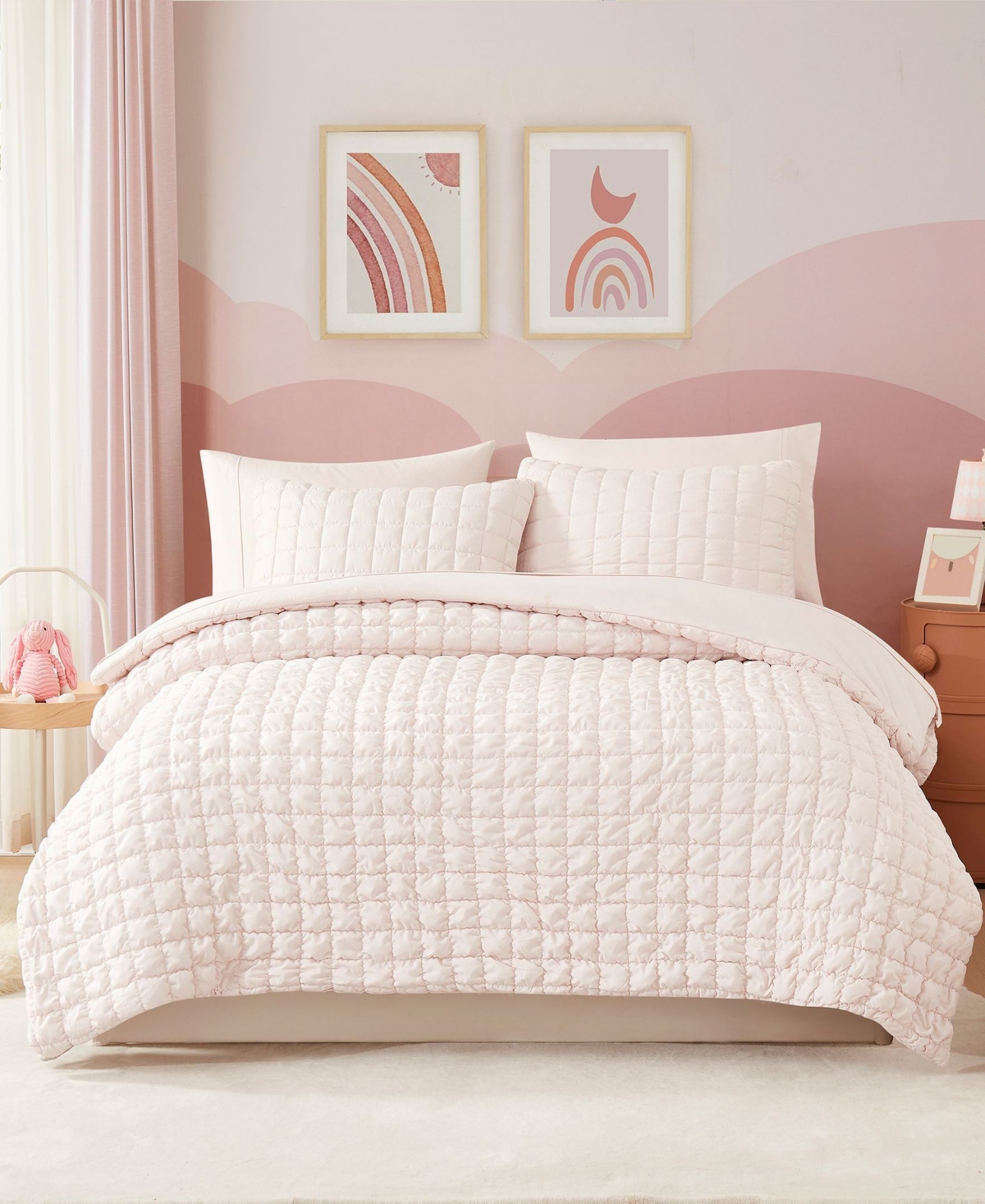 Click here for Sweet Home Collection Kids Marshmallow Stiched 7-P... prices