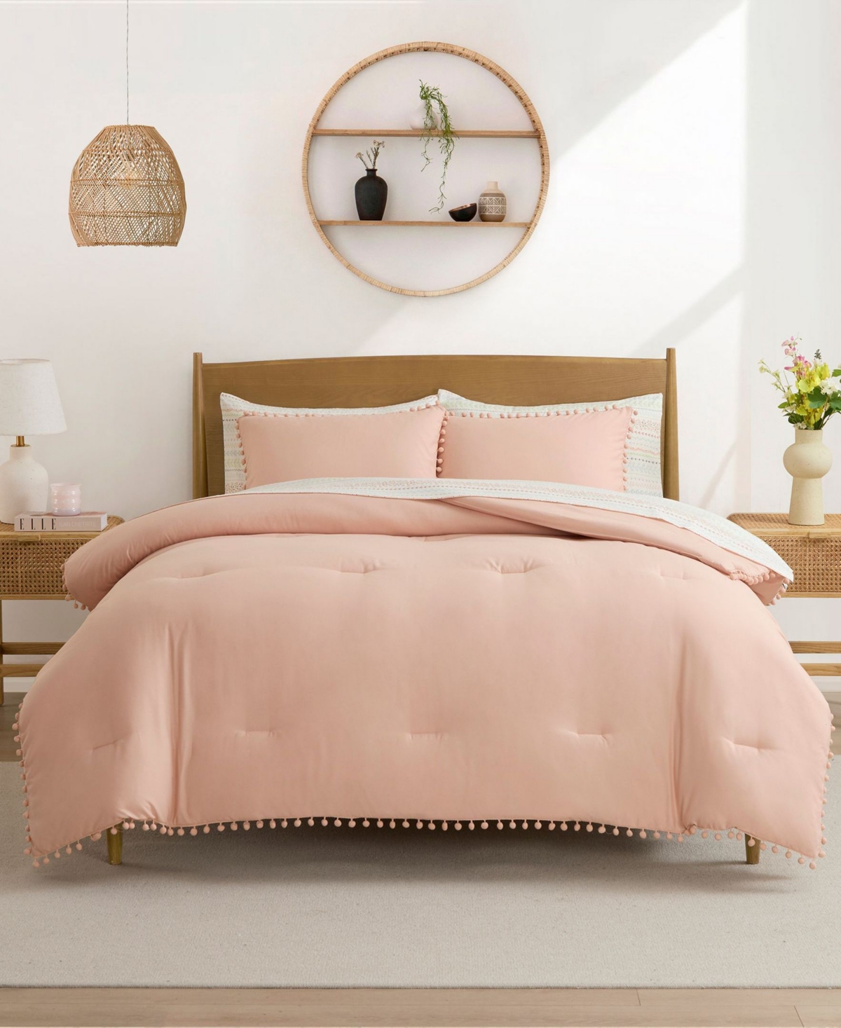 Click here for Sweet Home Collection Kids Pom Pom 7-Piece Comfort... prices