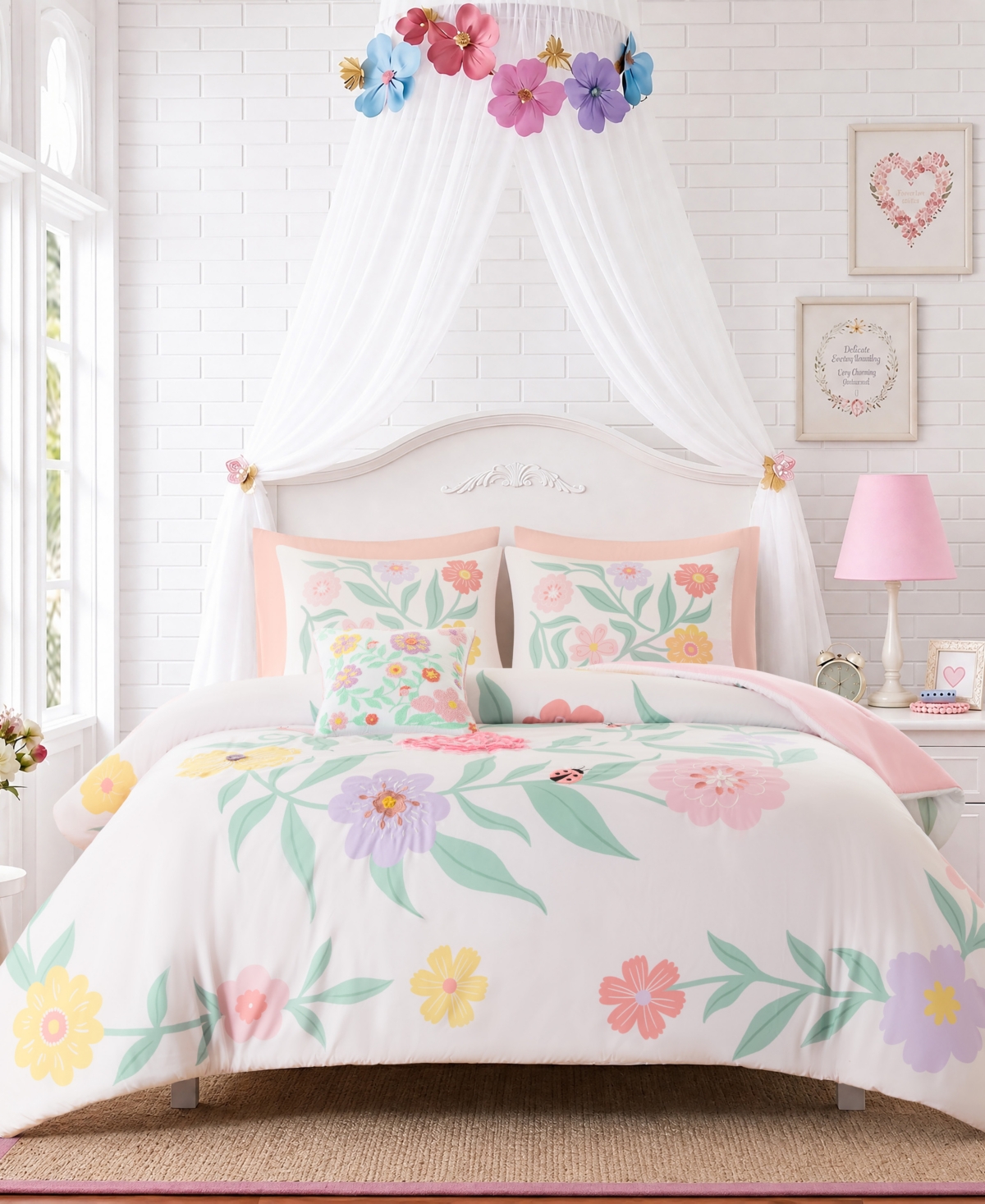 Click here for Intelligent Design Garden Floral 6-Piece Comforter... prices