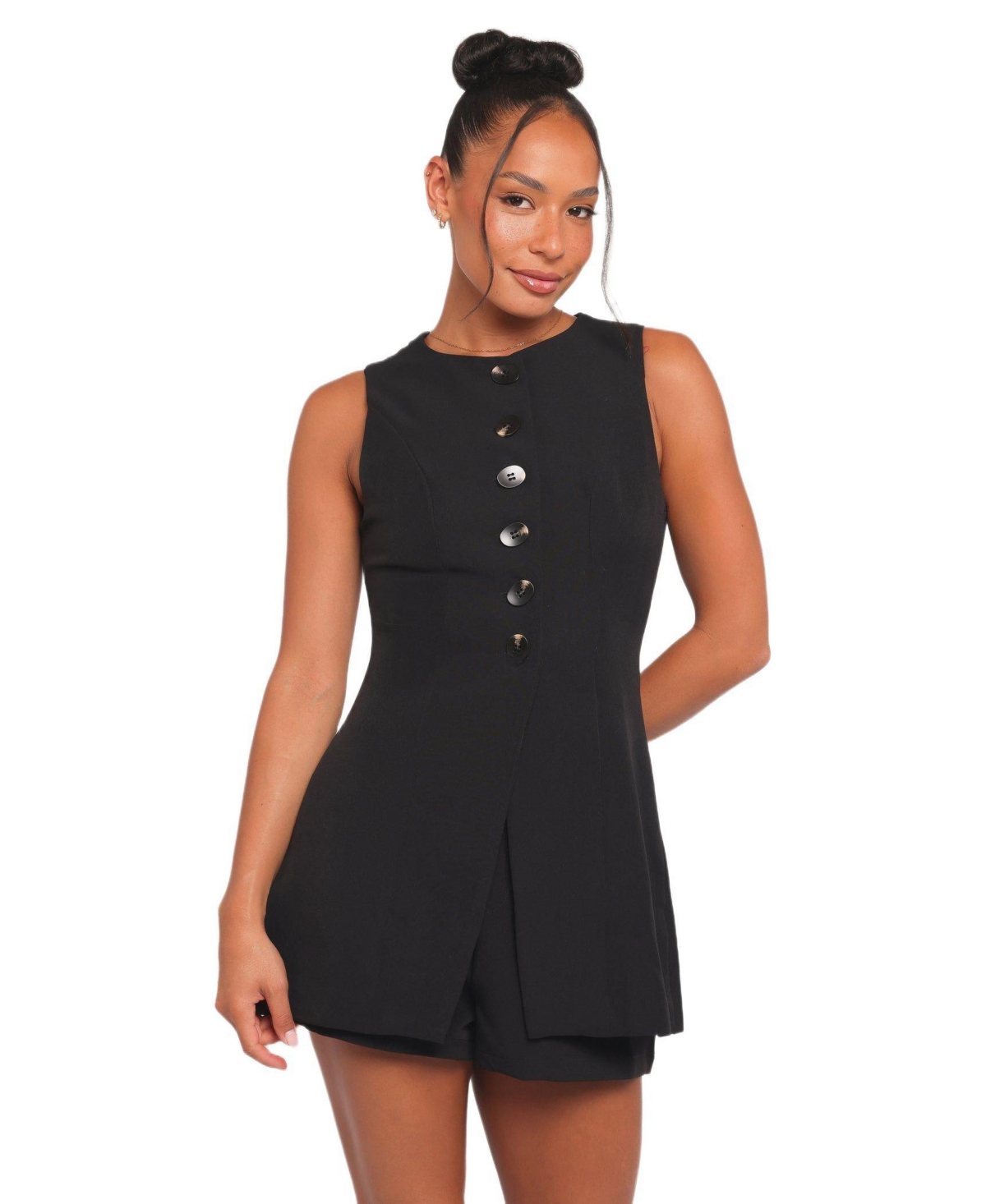 Click here for Petal and Pup Womens Amanda Sleeveless Button-Down... prices