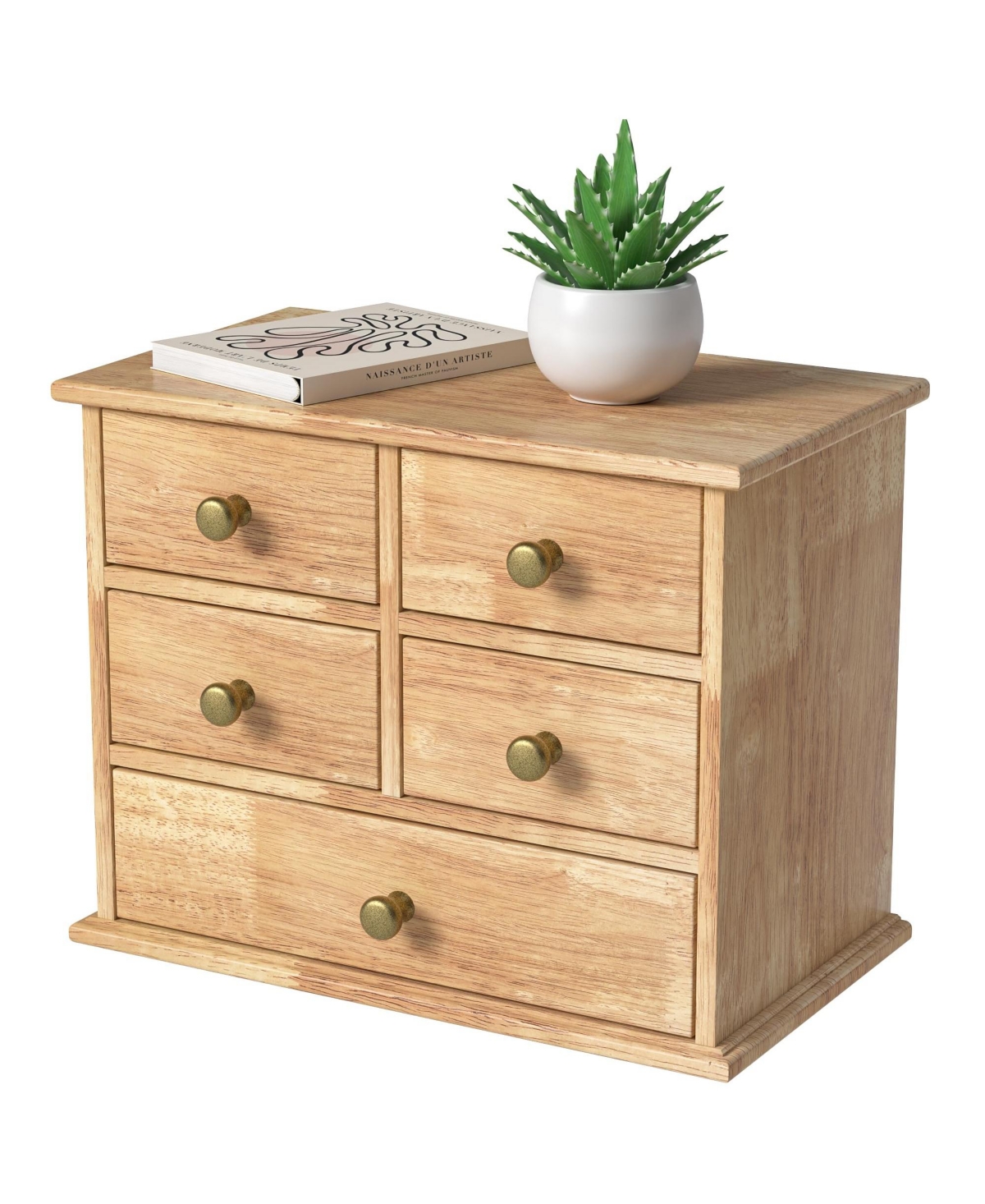 Click here for Danrong Solid Wood Desktop Organizer With Metal Ha... prices