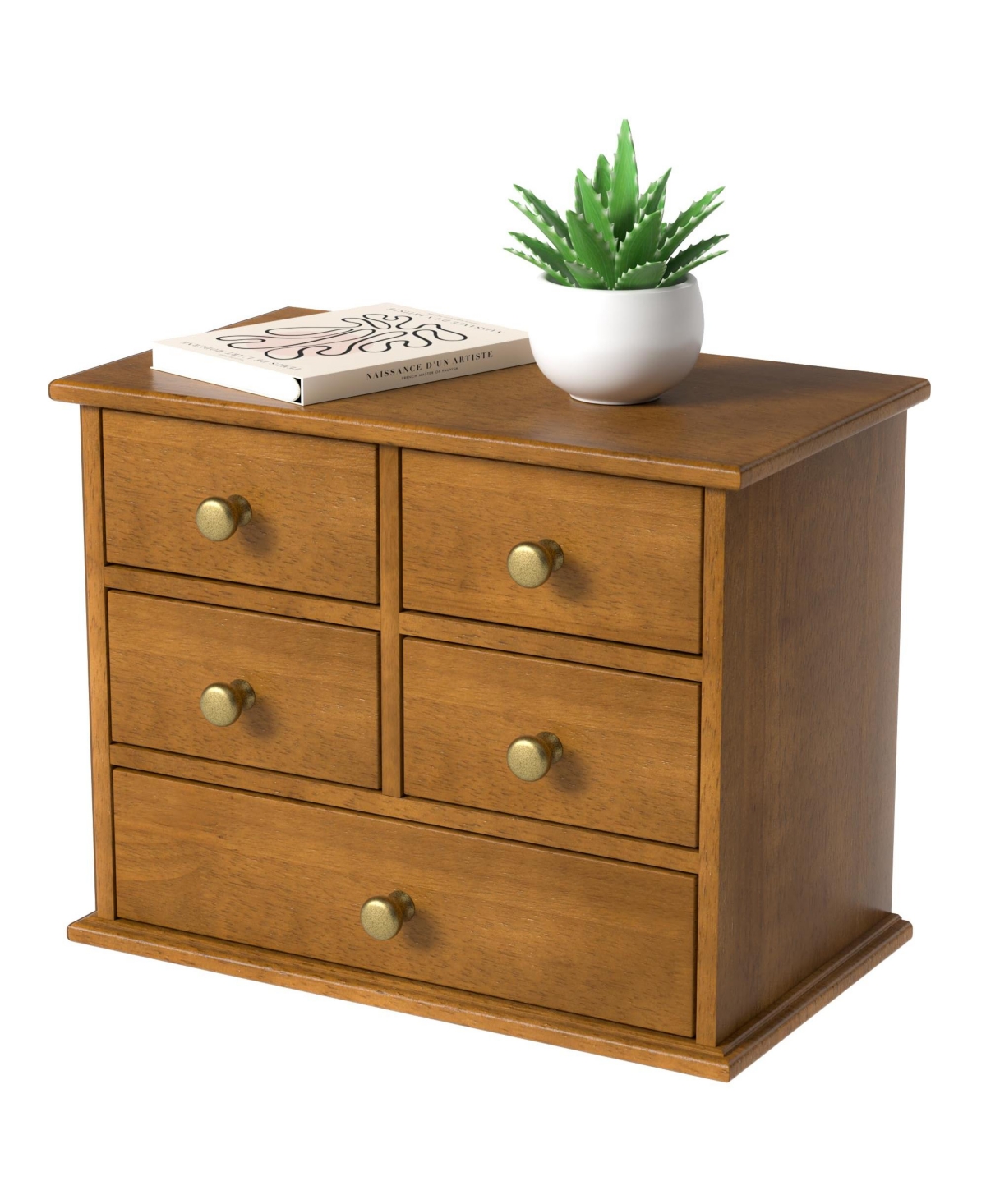 Click here for Danrong Solid Wood Desktop Organizer With Metal Ha... prices