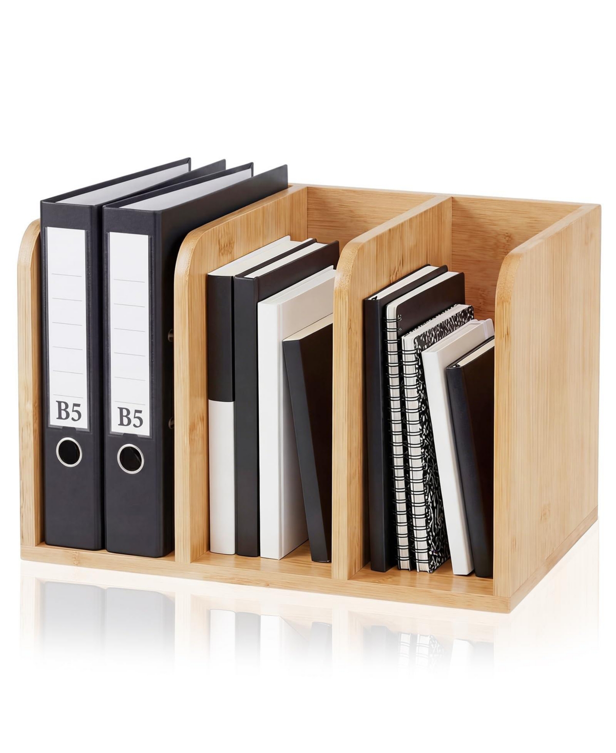 Click here for Danrong Wooden 3 Compartment Desk Organizer Vertic... prices
