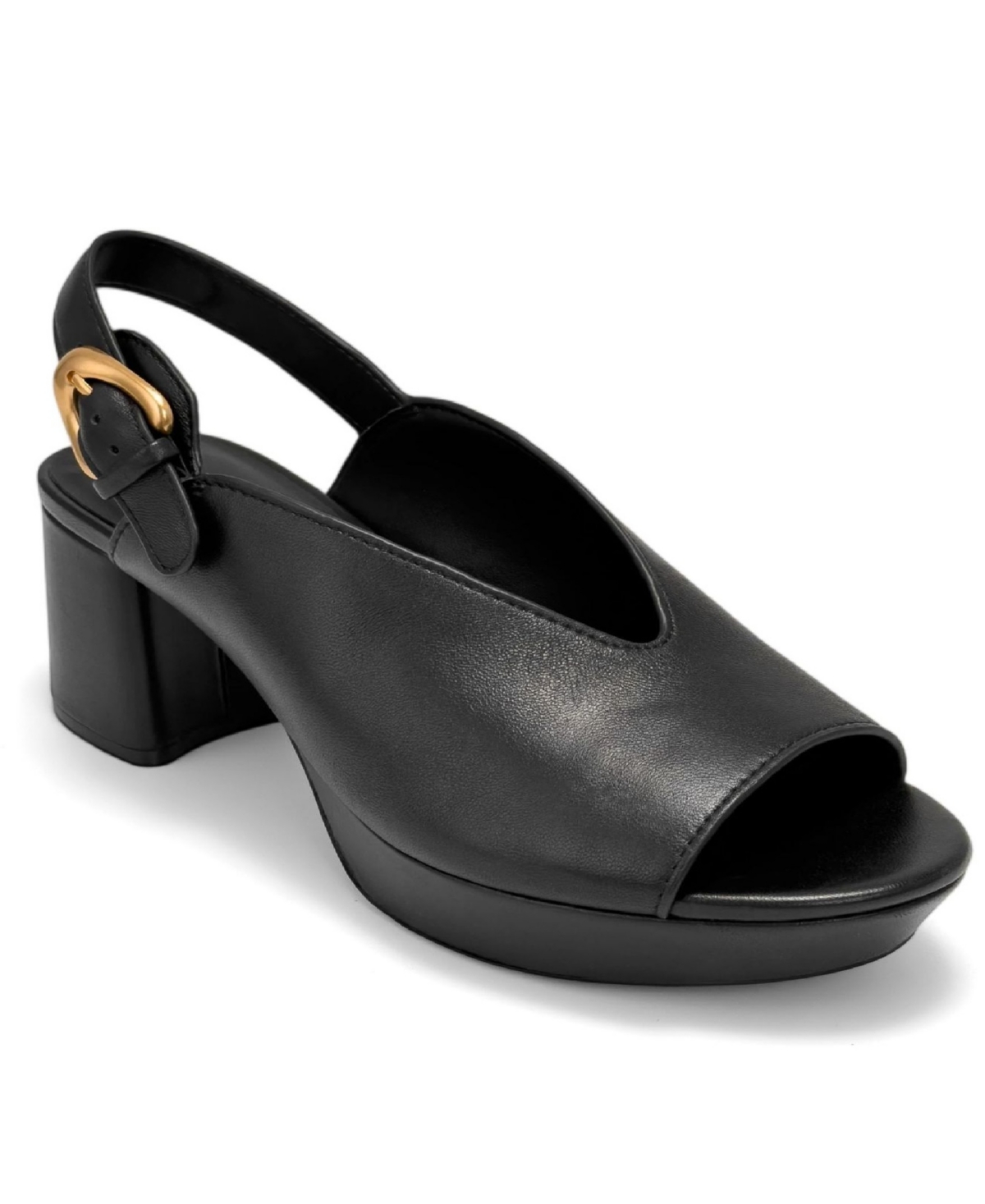 Click here for Aerosoles Womens Cornelia Platform Sandals - Black... prices