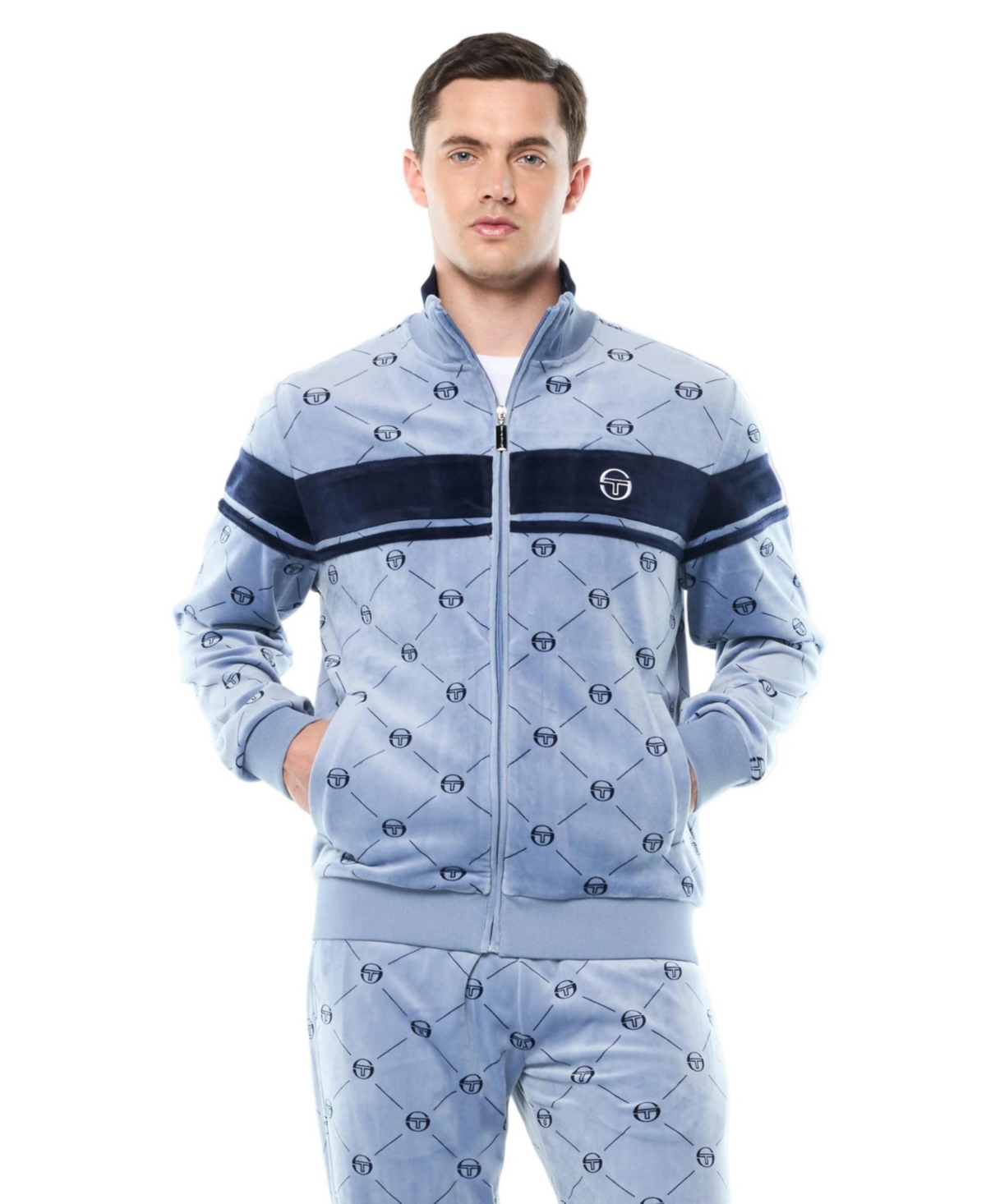 Click here for Sergio Tacchini Mens Damarindo Velour Track Jacket... prices