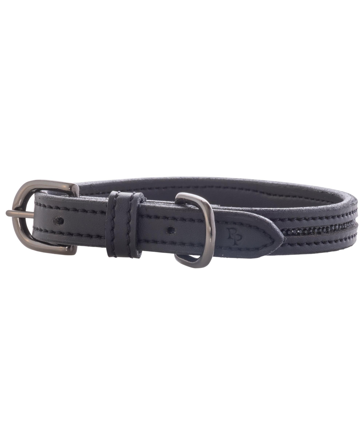 Click here for Pet Passion Roxy Crystal Bling Collar - Black blin... prices