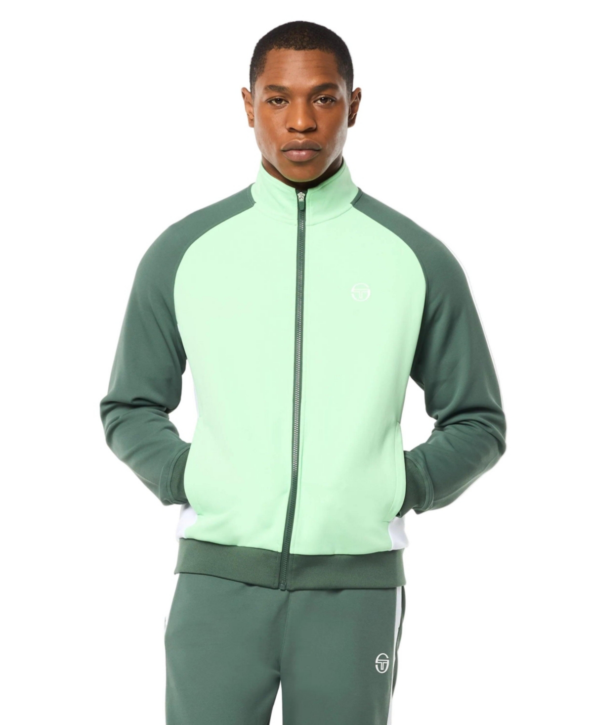 Click here for Sergio Tacchini Mens Pagia Court Jacket - Duck gre... prices