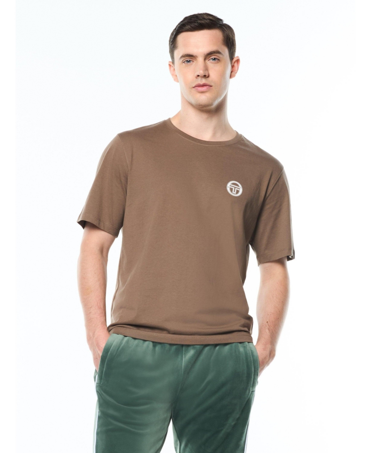 Click here for Sergio Tacchini Mens Cericho T-Shirt - Chocolate c... prices