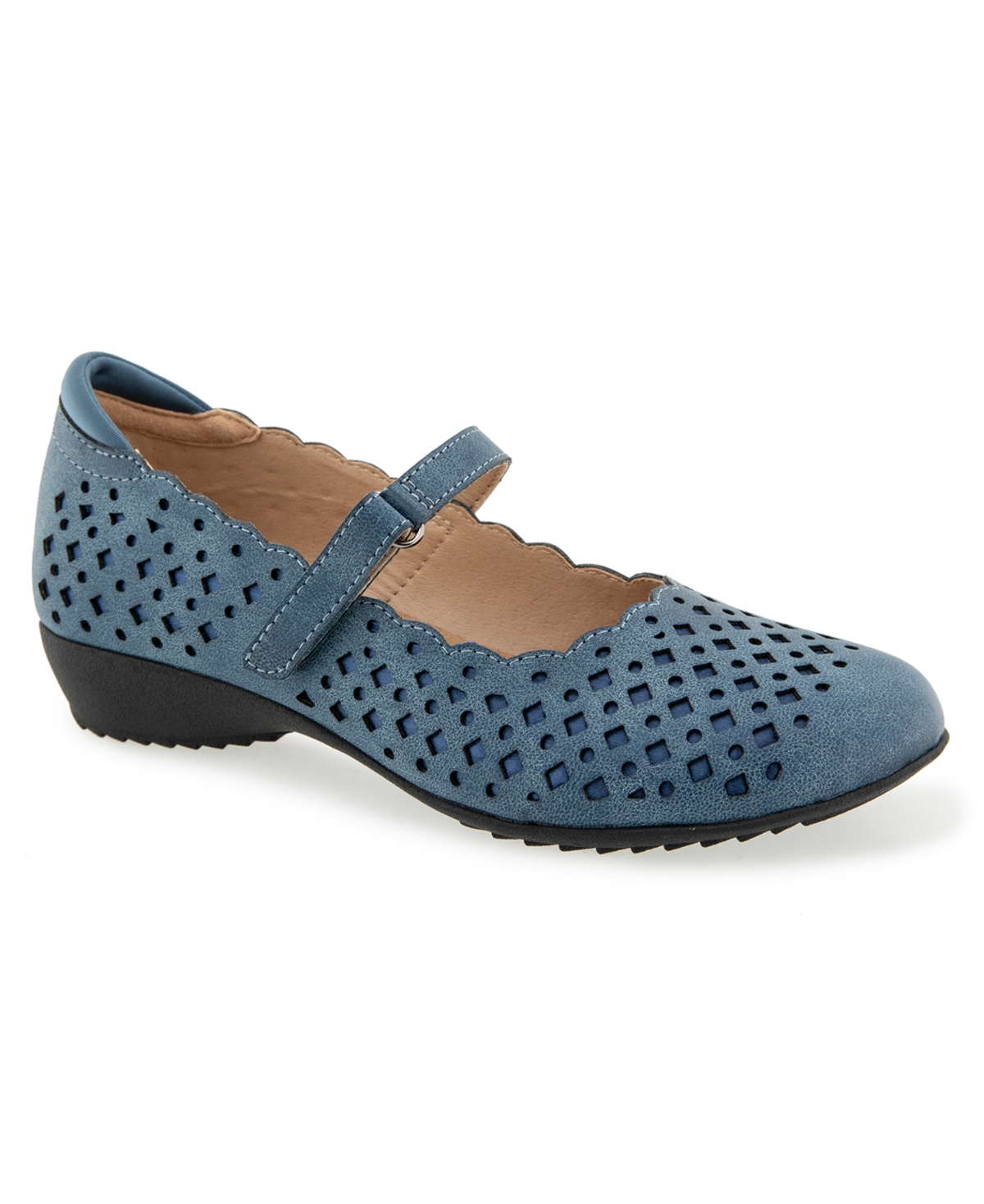 Click here for Jbu Womens Nancy-Wide Mary Jane Round Toe Flats -... prices