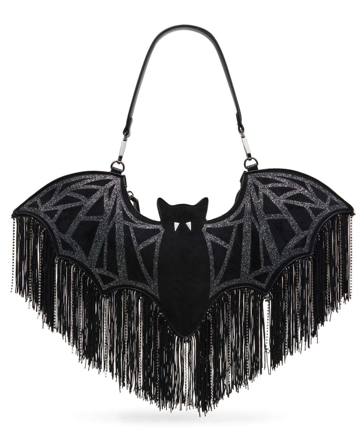 Click here for Betsey Johnson Medium Shoulder Handbag - Black prices