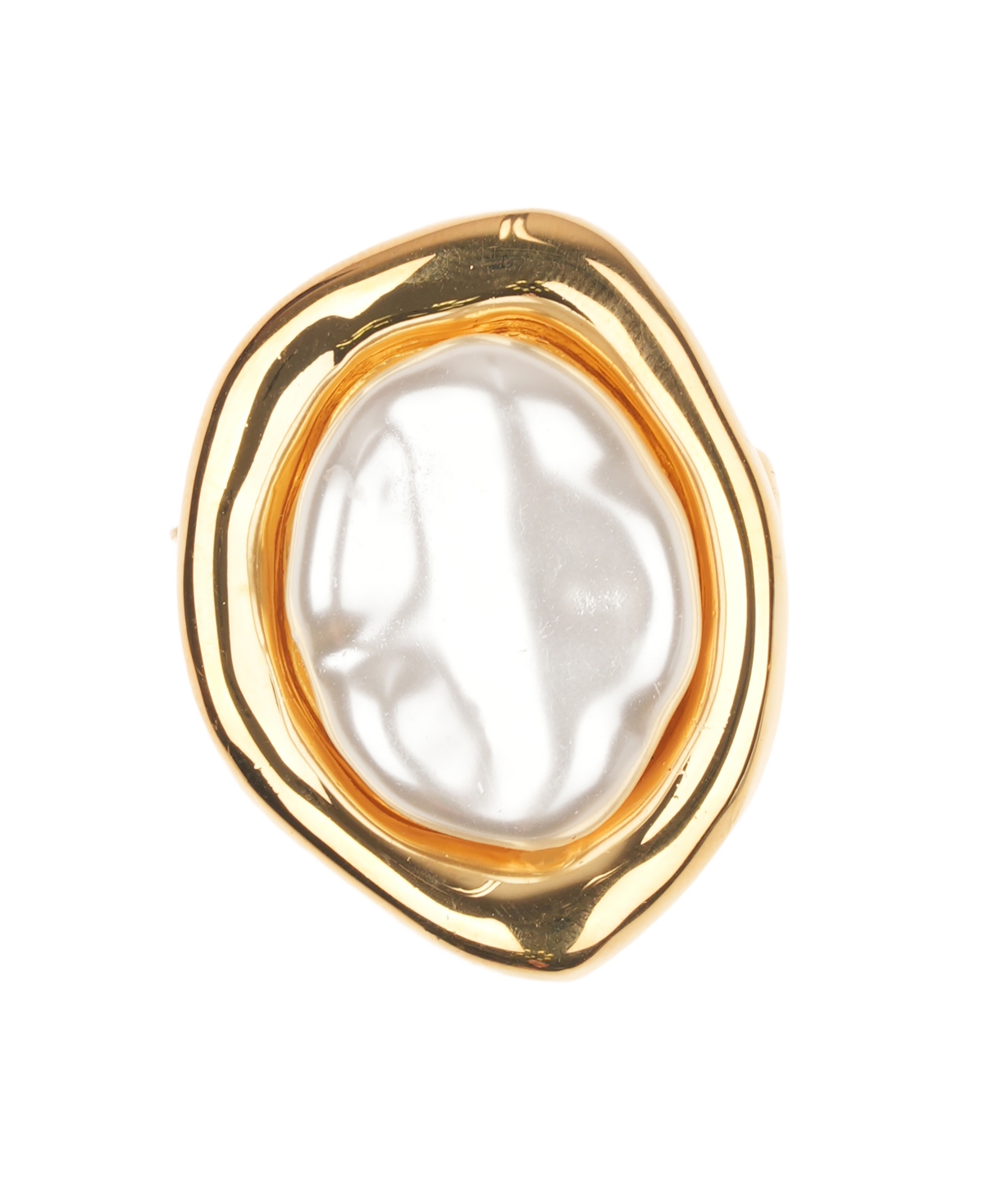 Click here for Bespoke Fashion Baroque Imitation Pearl Brooch - G... prices